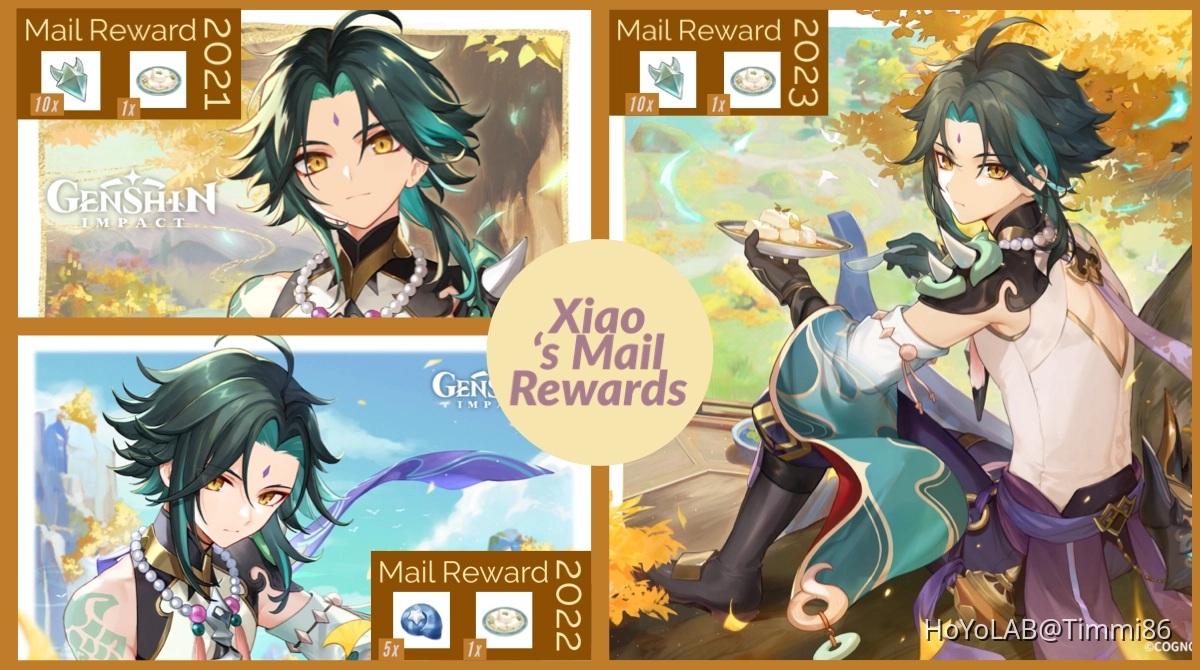 Xiao‘s Mail Rewards - Happy Birthday Xiao Genshin Impact | HoYoLAB