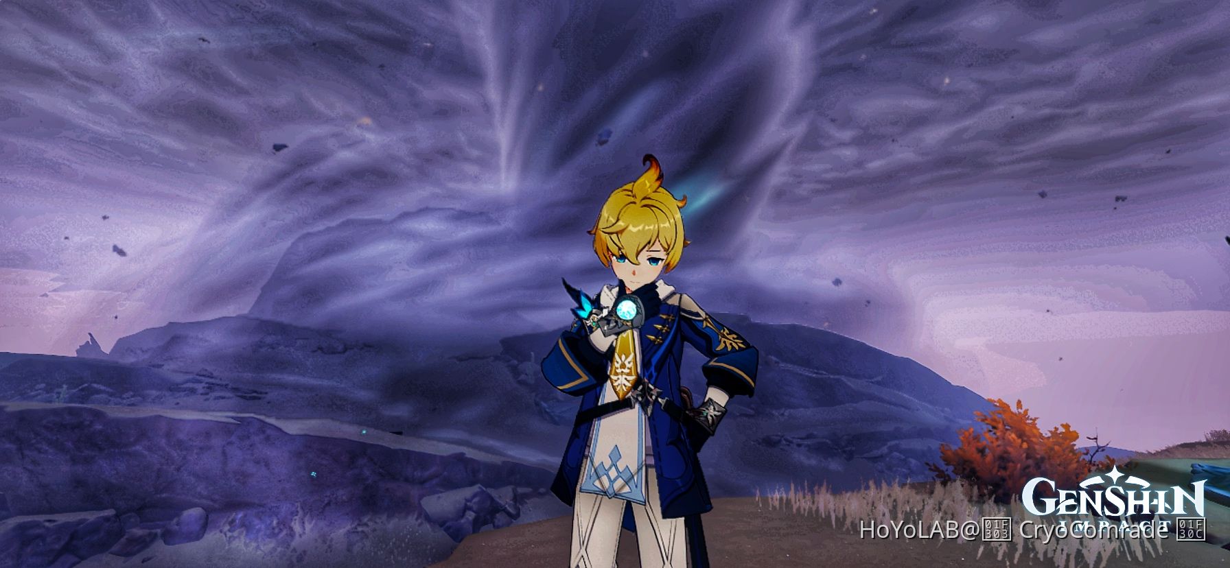 Mika exploring in the winds Genshin Impact | HoYoLAB