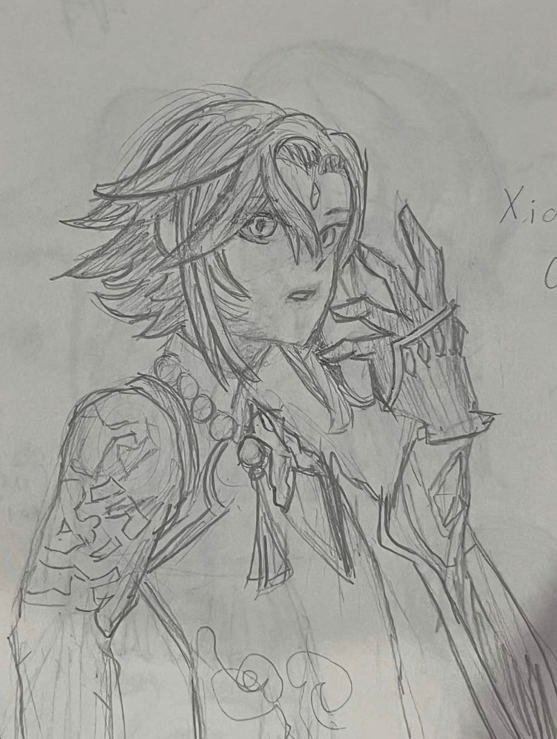 Xiao Birthday Drawing!! Genshin Impact | HoYoLAB