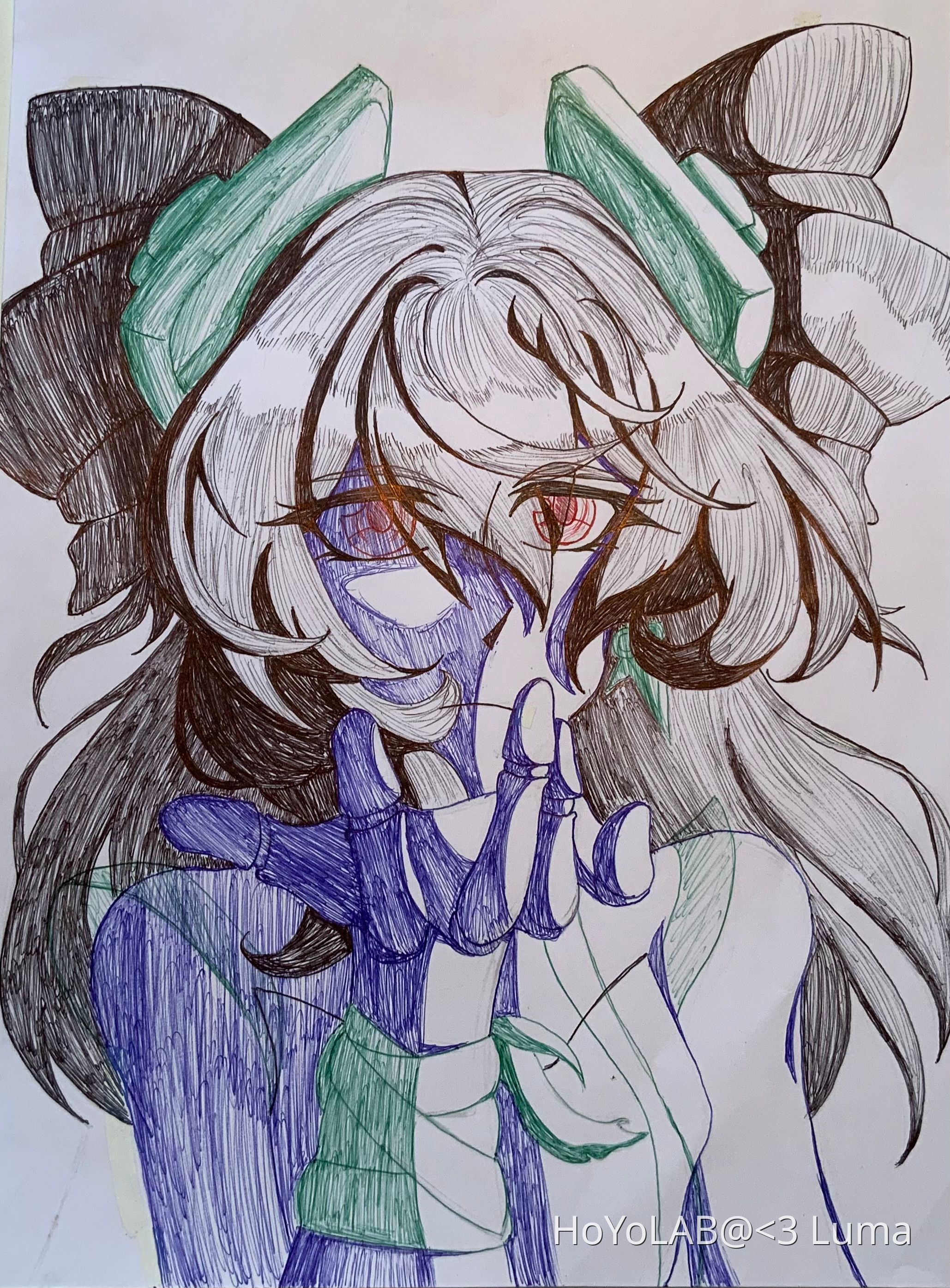Prometheus drawing (also from memory) Honkai Impact 3rd | HoYoLAB