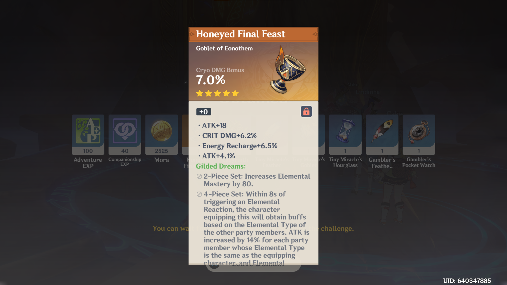 This Artifact Man- Genshin Impact | HoYoLAB