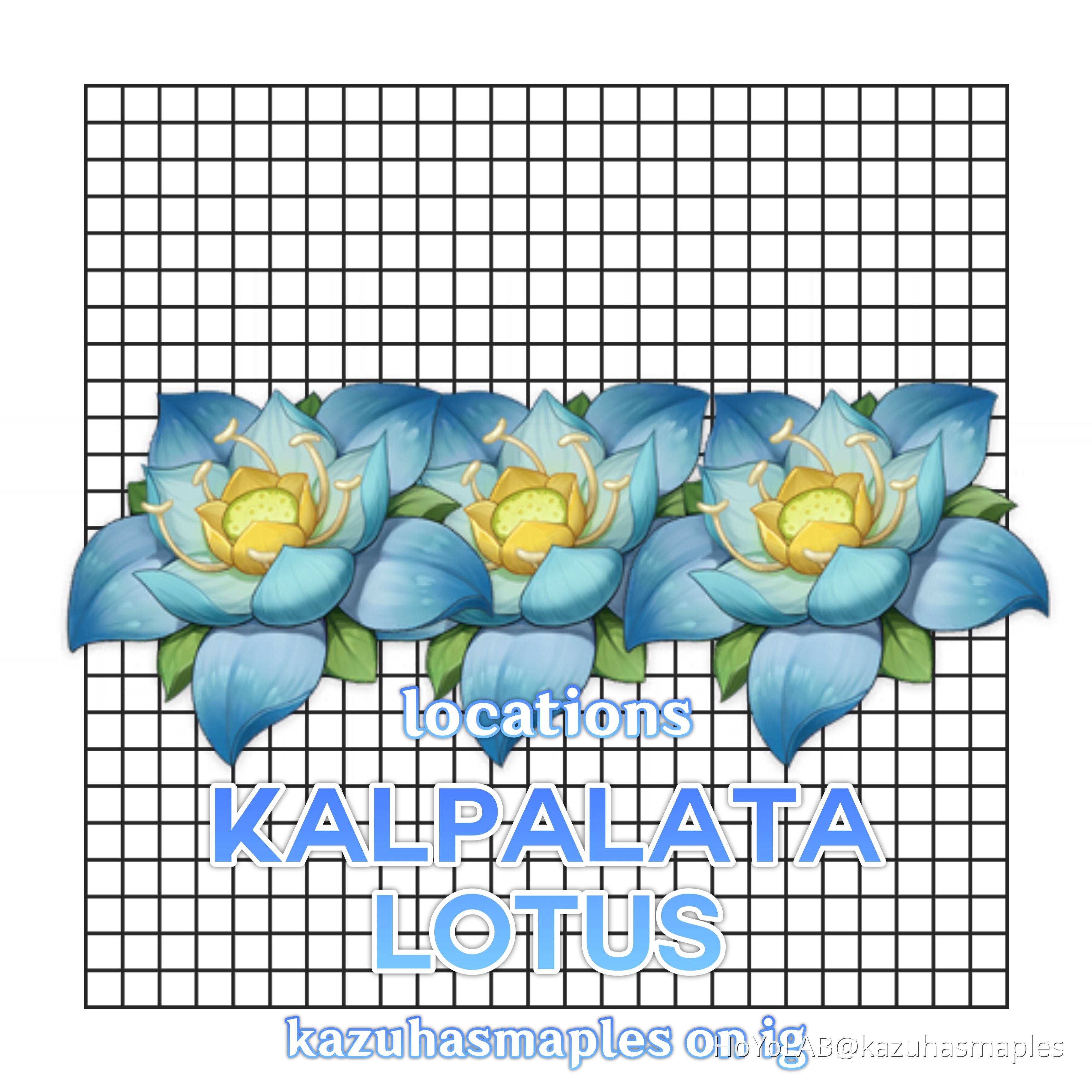 Kalpalata Lotus - Locations Genshin Impact | HoYoLAB