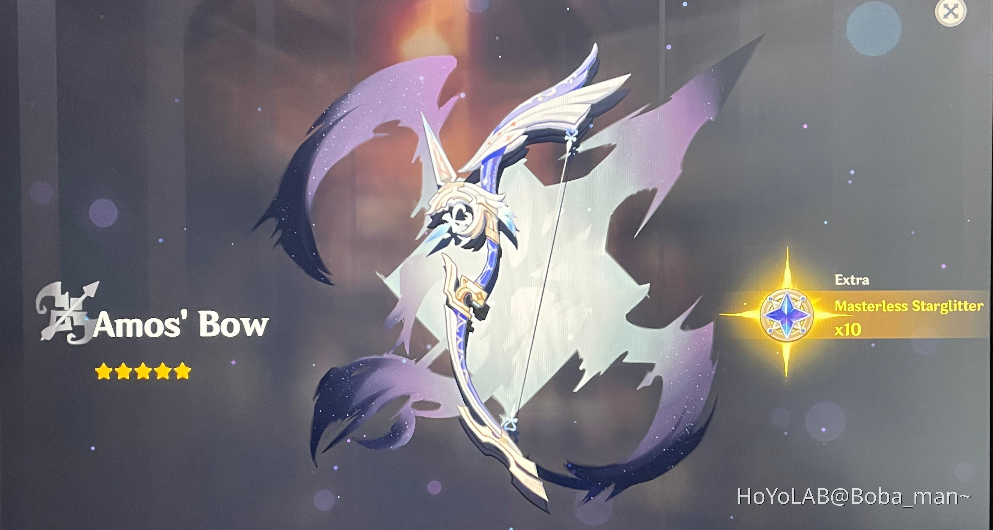 Guys I got a bow XD Genshin Impact | HoYoLAB