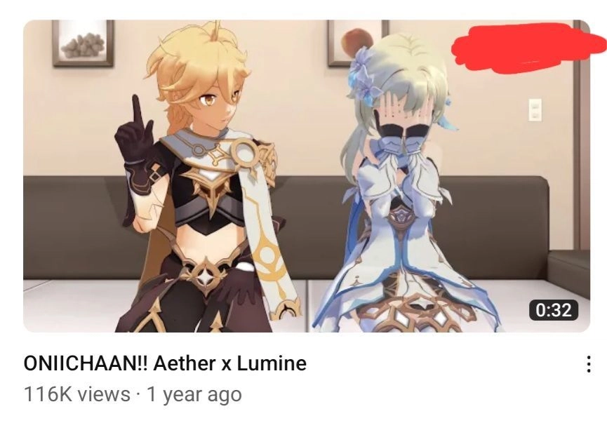 Ok aether x lumine, seriously why....just why Genshin Impact | HoYoLAB