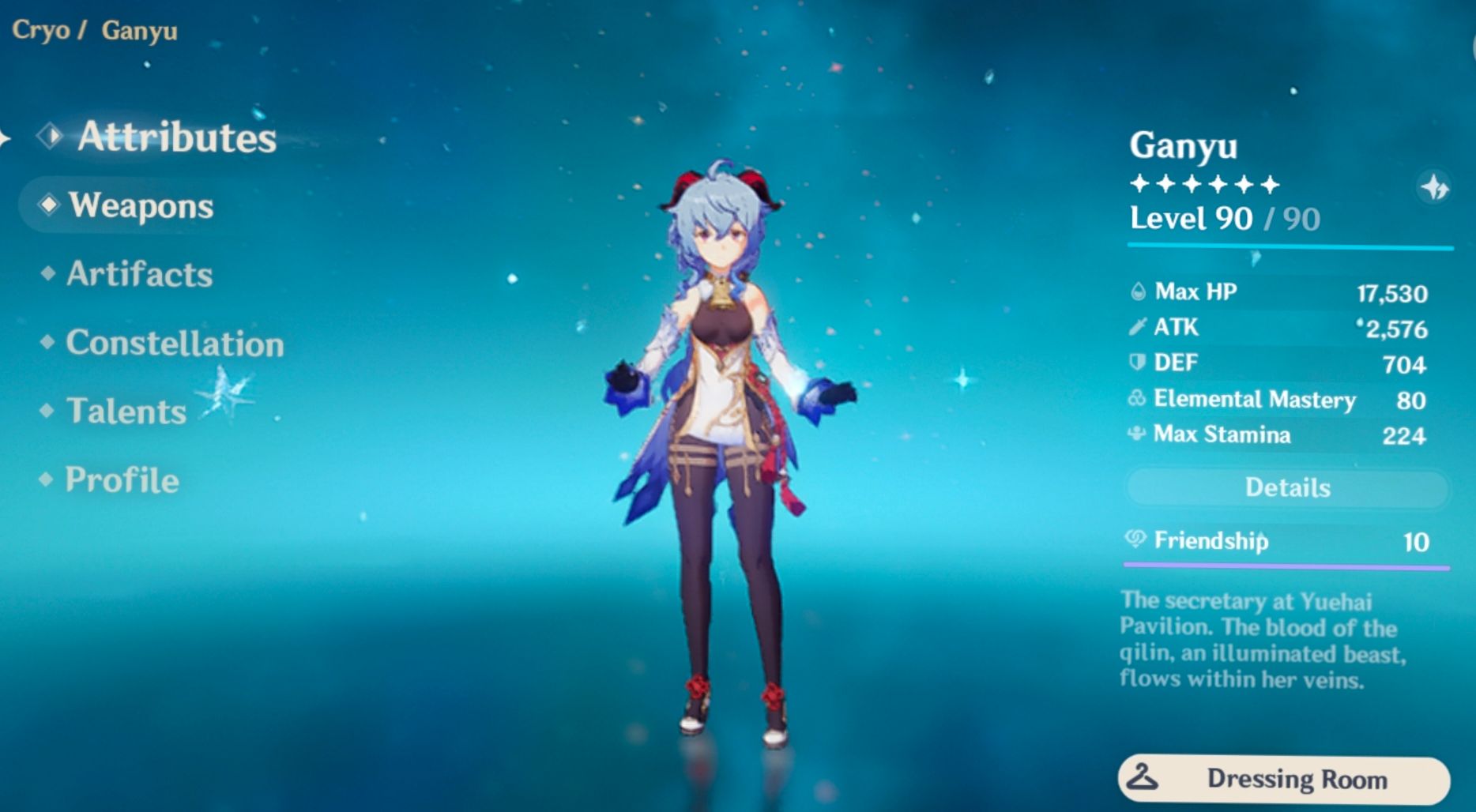 my f2p ganyu Genshin Impact | HoYoLAB