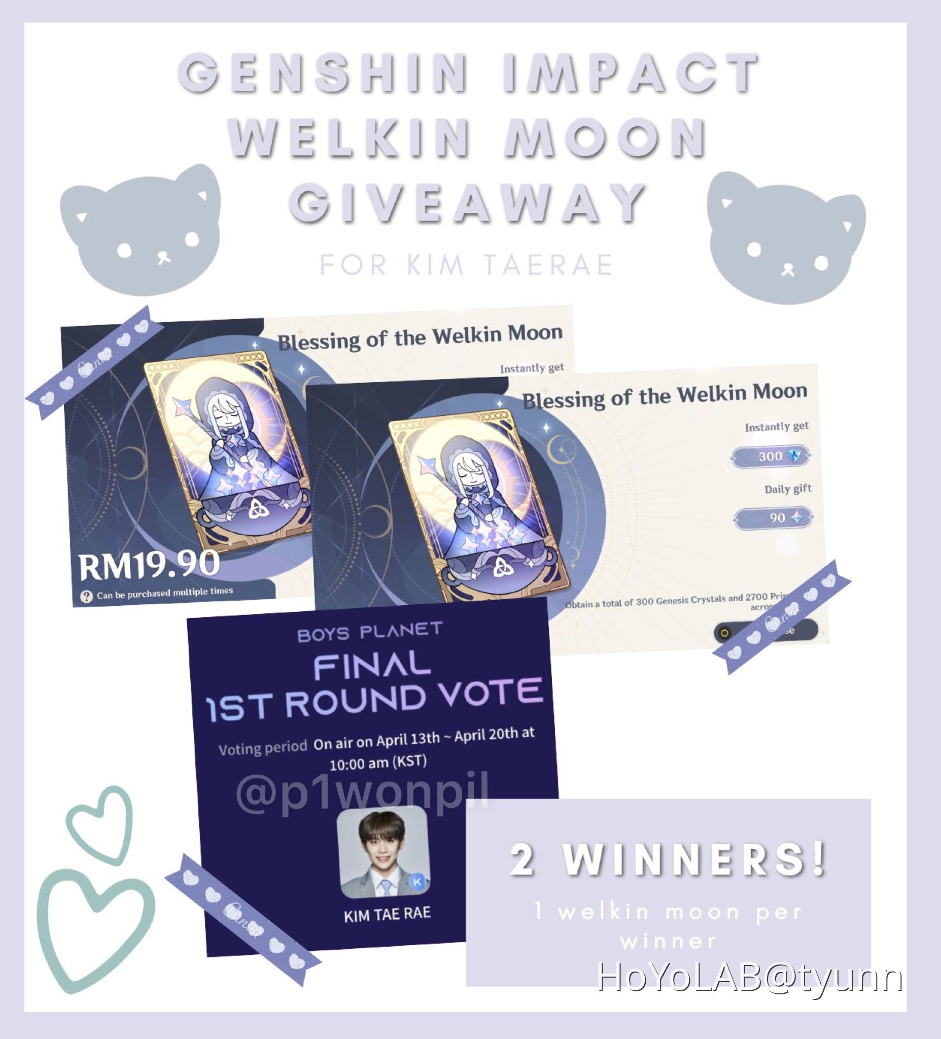 WELKIN MOON GIVEAWAY Genshin Impact | HoYoLAB
