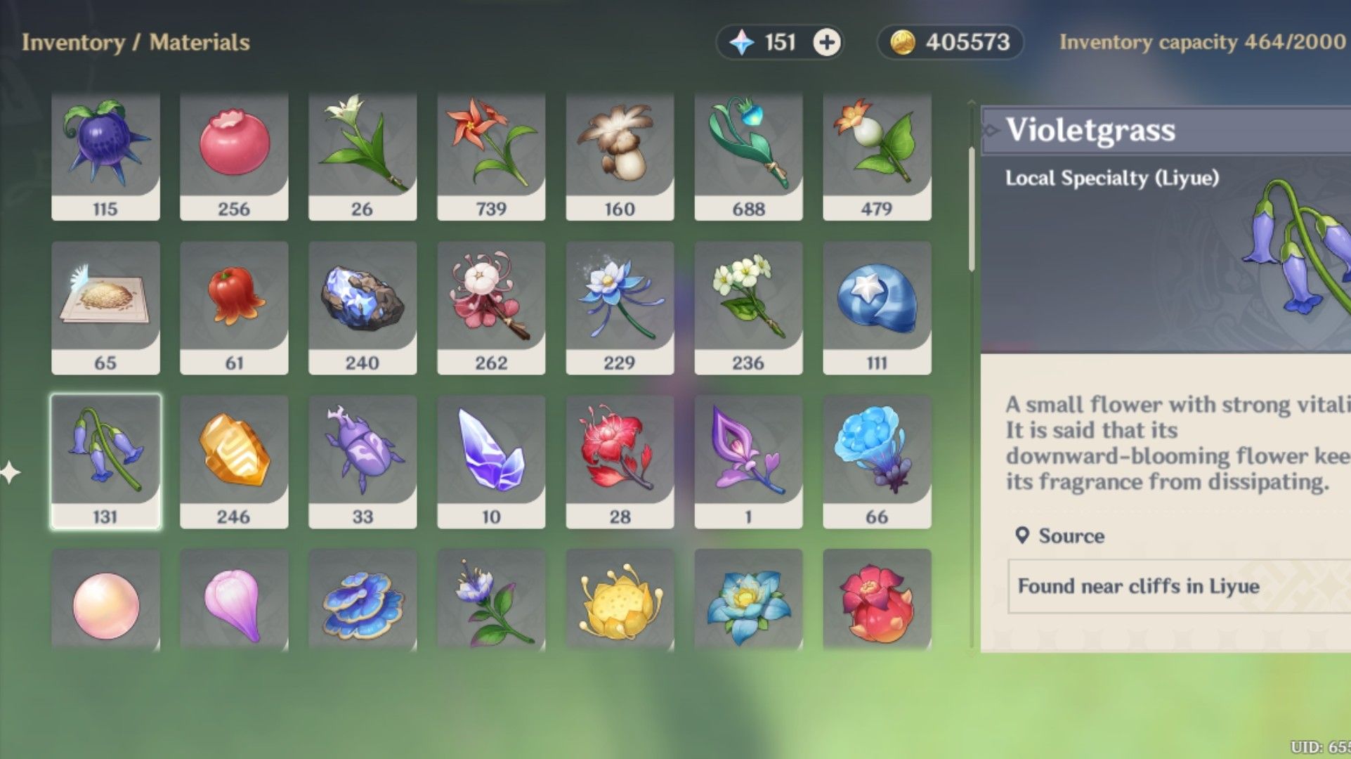 Violetgrass Genshin Impact | HoYoLAB