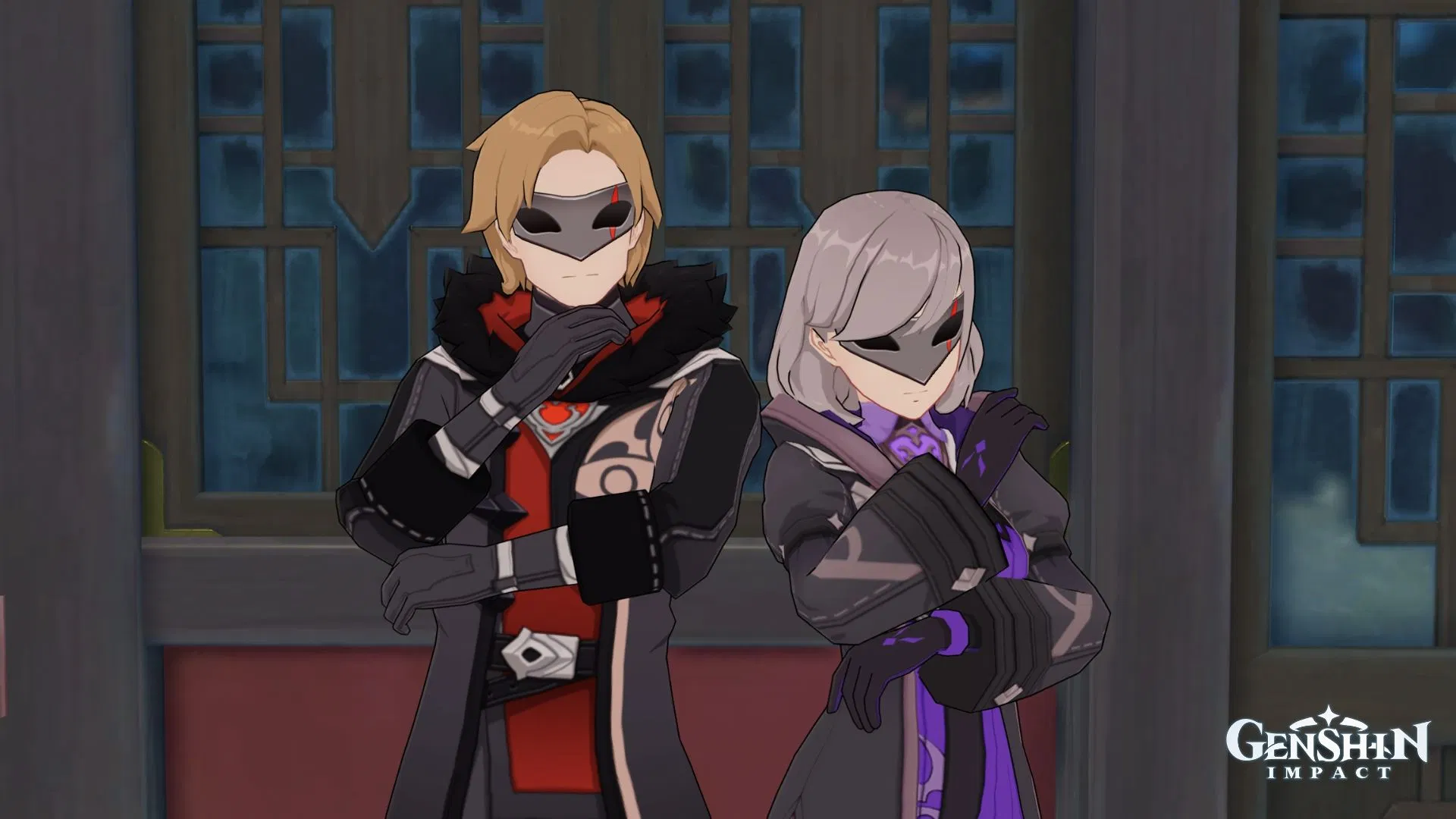 Vlad and Nadia back to back. Genshin Impact | HoYoLAB