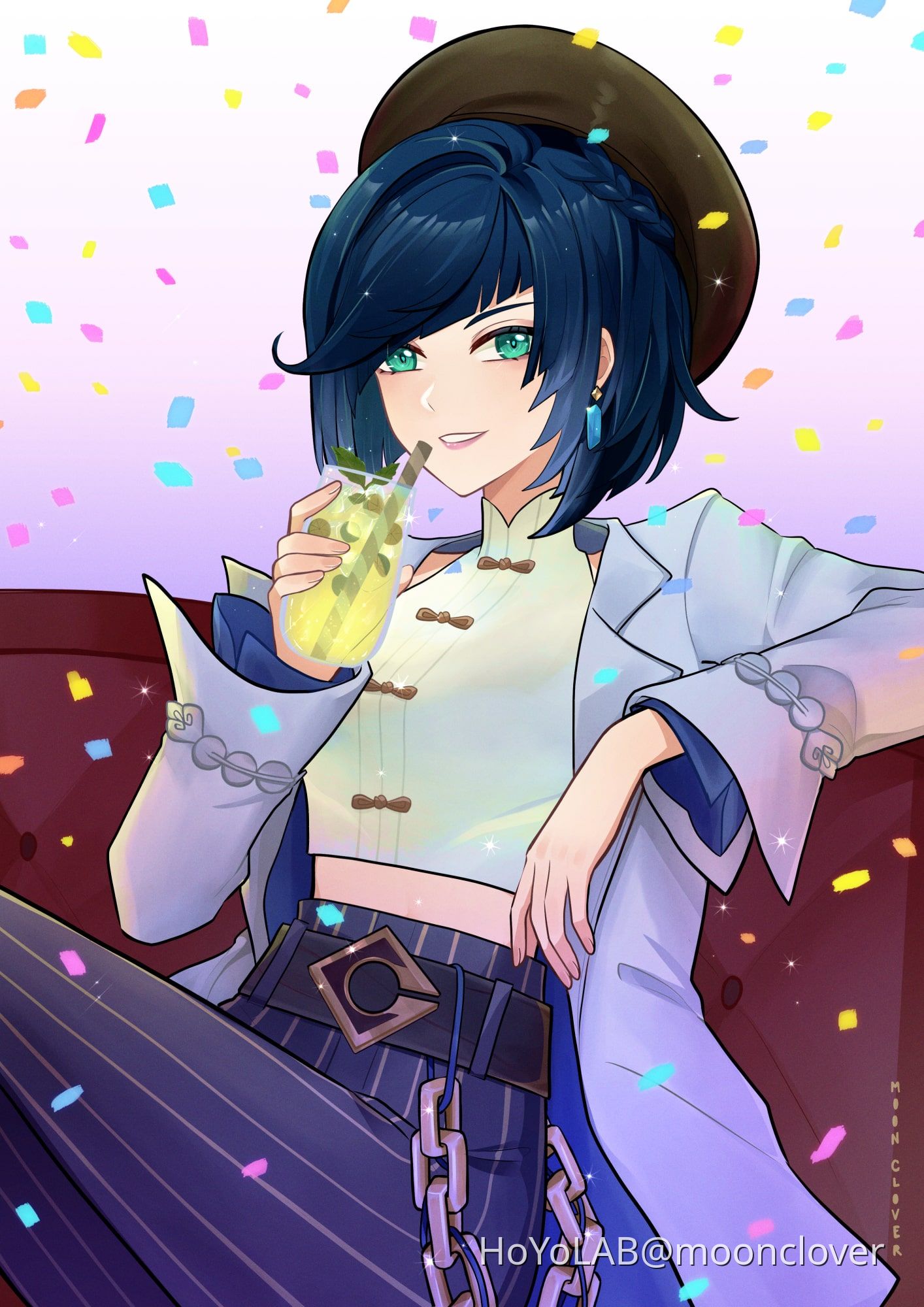 Happy Birthday, Yelan!! 🌊 🎲 Genshin Impact | HoYoLAB