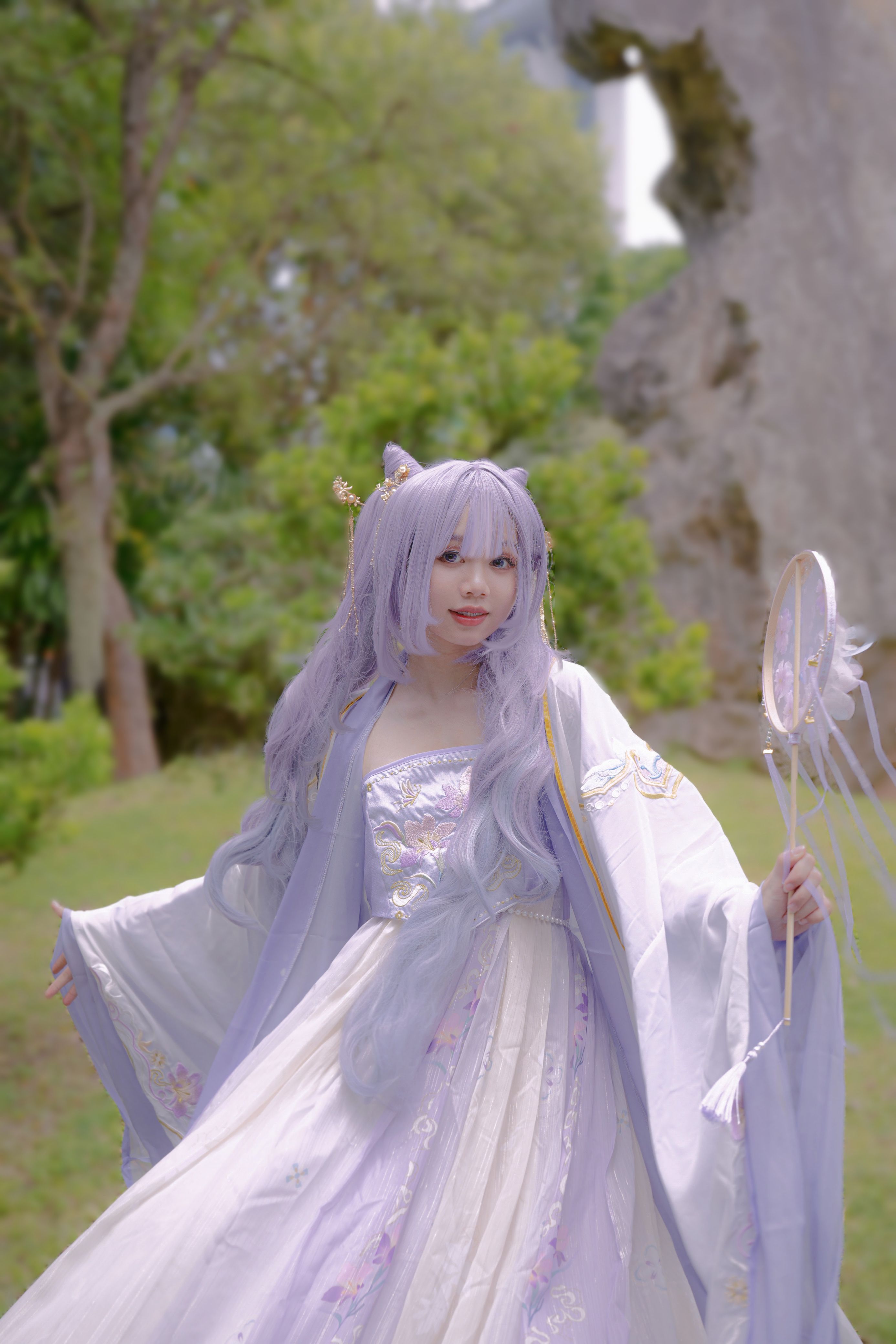 Keqing hanfu cosplay!! :> Genshin Impact | HoYoLAB