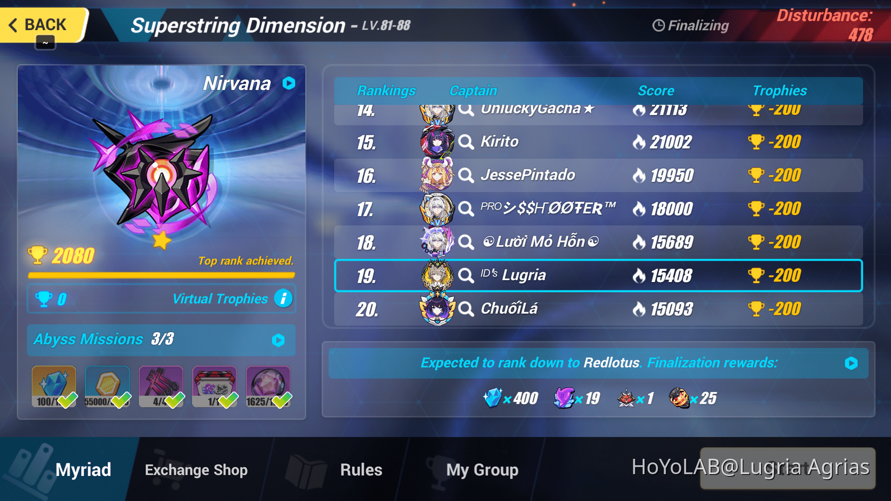 Yae Kasumi (Counter) | Ex Abyss Nirvana D478 Honkai Impact 3rd | HoYoLAB