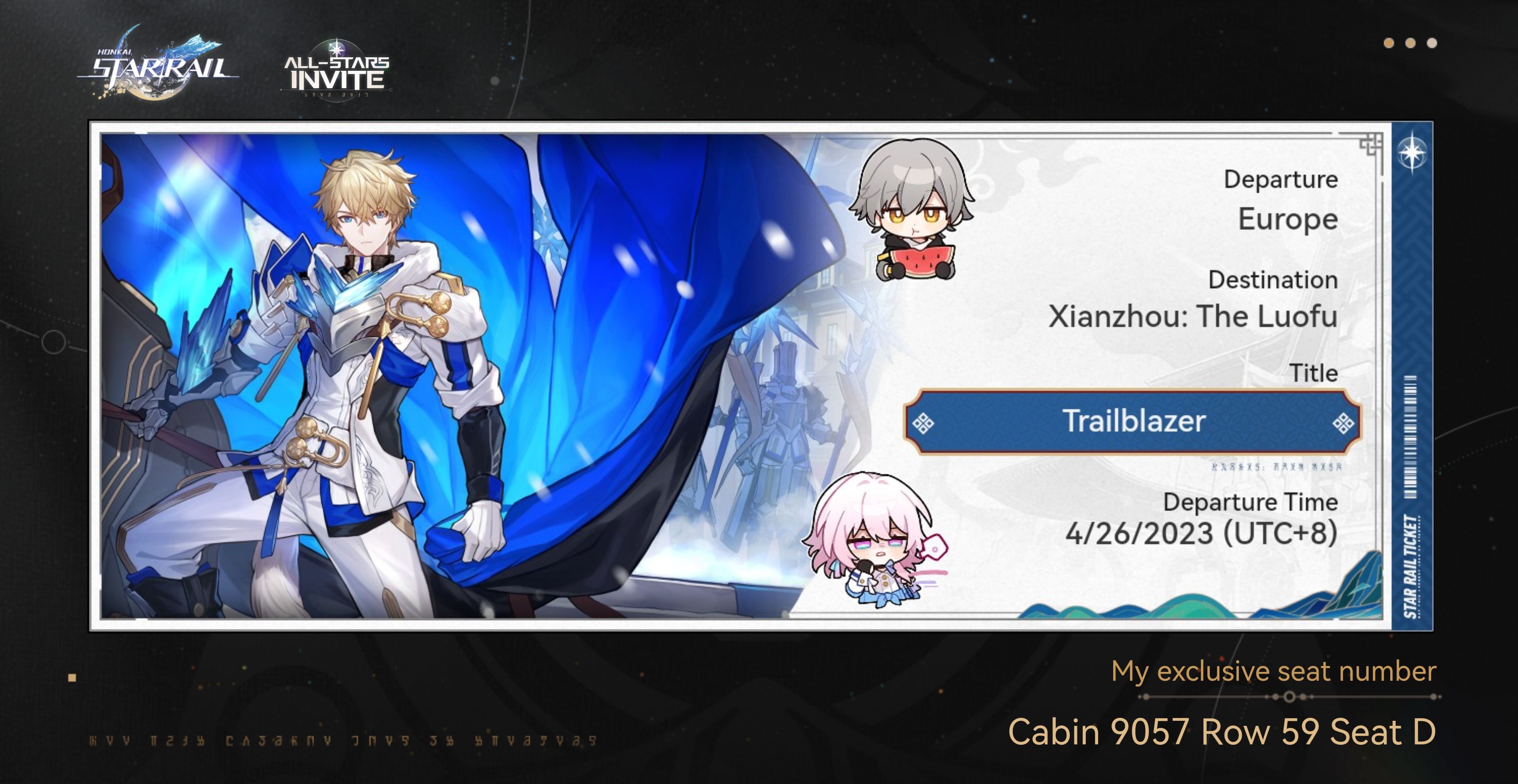 The train is about to leave Honkai: Star Rail | HoYoLAB