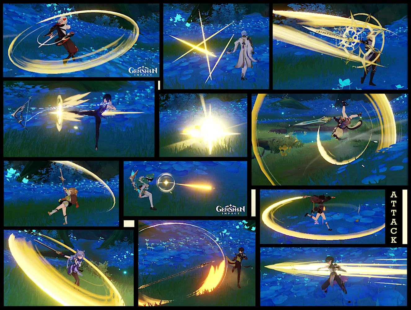 Cool Attacks Genshin Impact | HoYoLAB