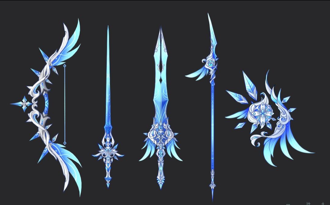 Fan-made weapons Genshin Impact | HoYoLAB