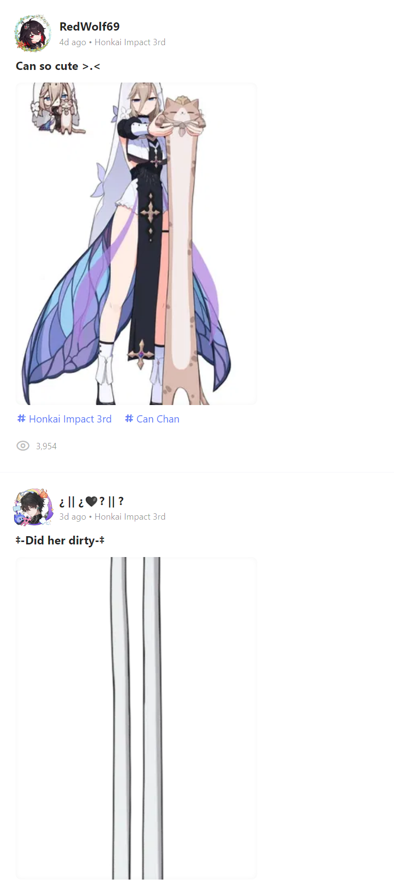 Cat and Legs Honkai Impact 3rd | HoYoLAB