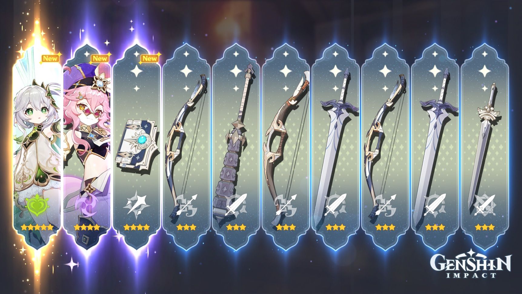 I won the 50/50’s for Nahida on the first 10 pull! Genshin Impact | HoYoLAB