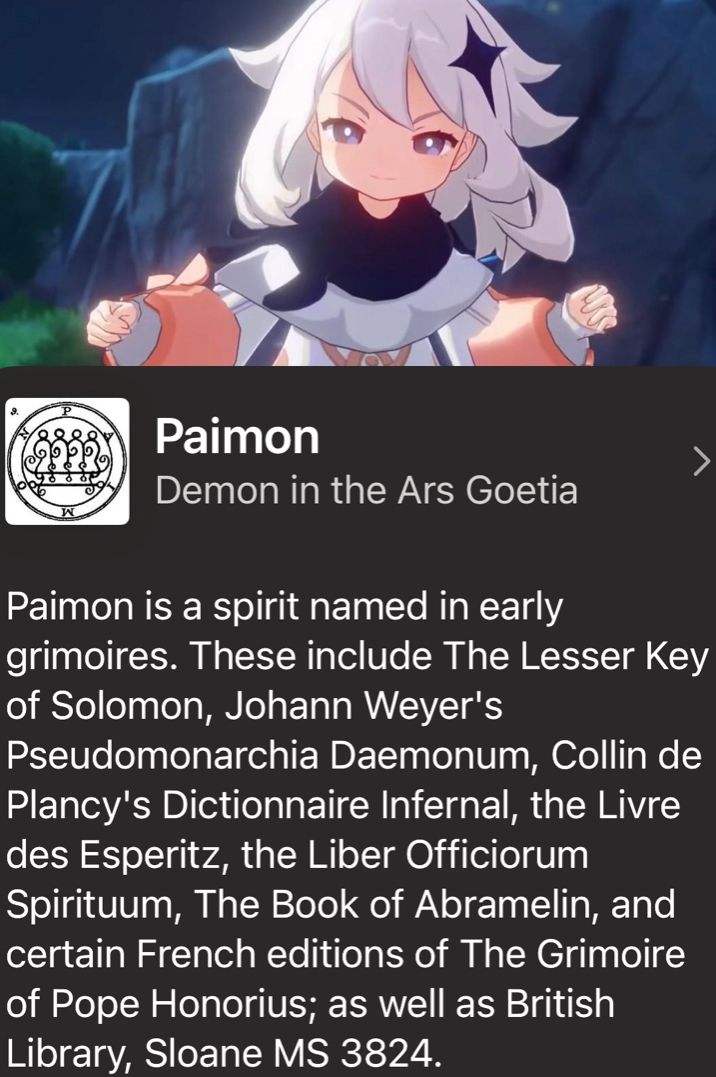 Who is Paimon? (In depth lore analysis) Genshin Impact | HoYoLAB