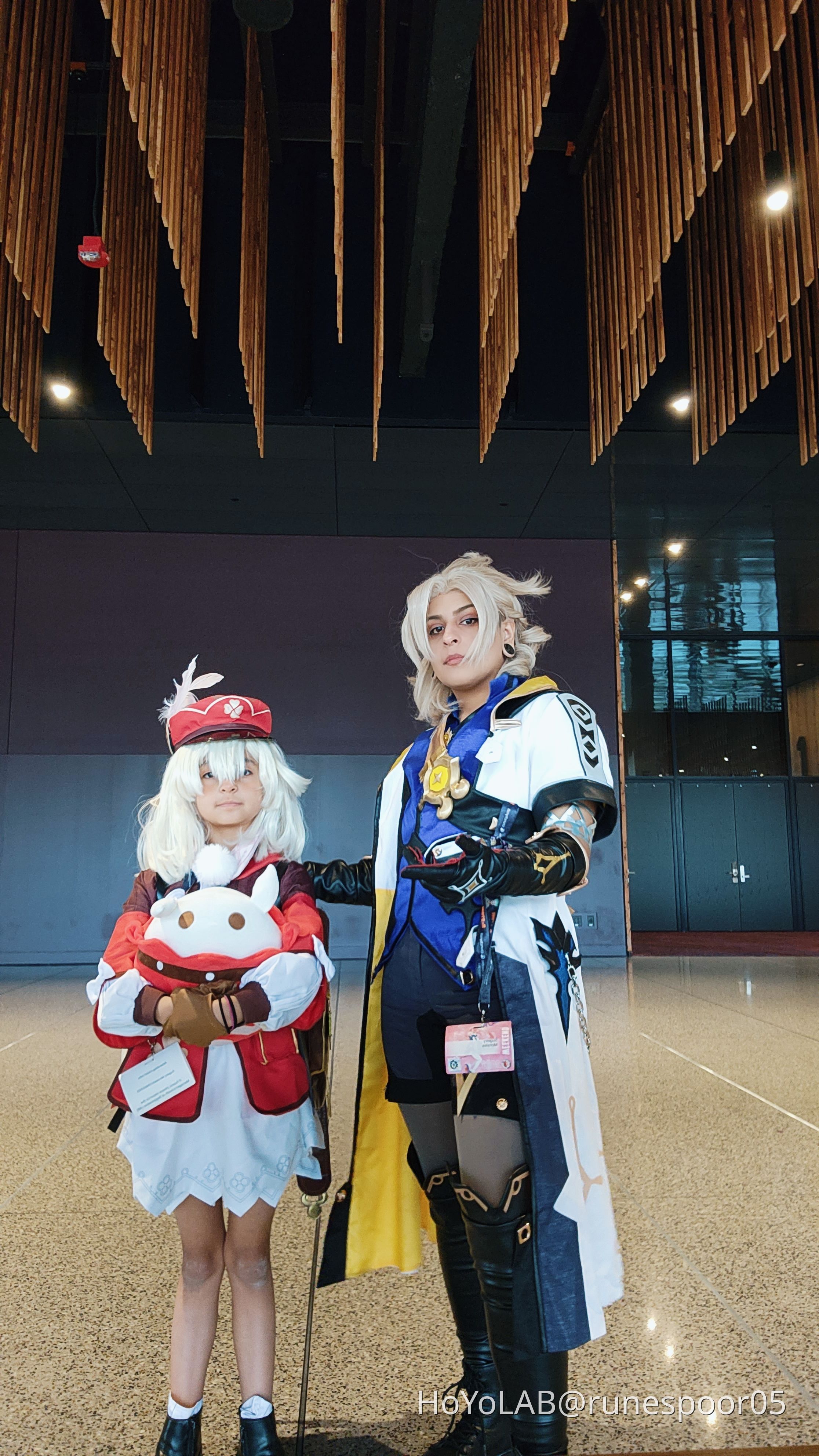 Albedo and Klee cos at Sakura Con! Genshin Impact | HoYoLAB