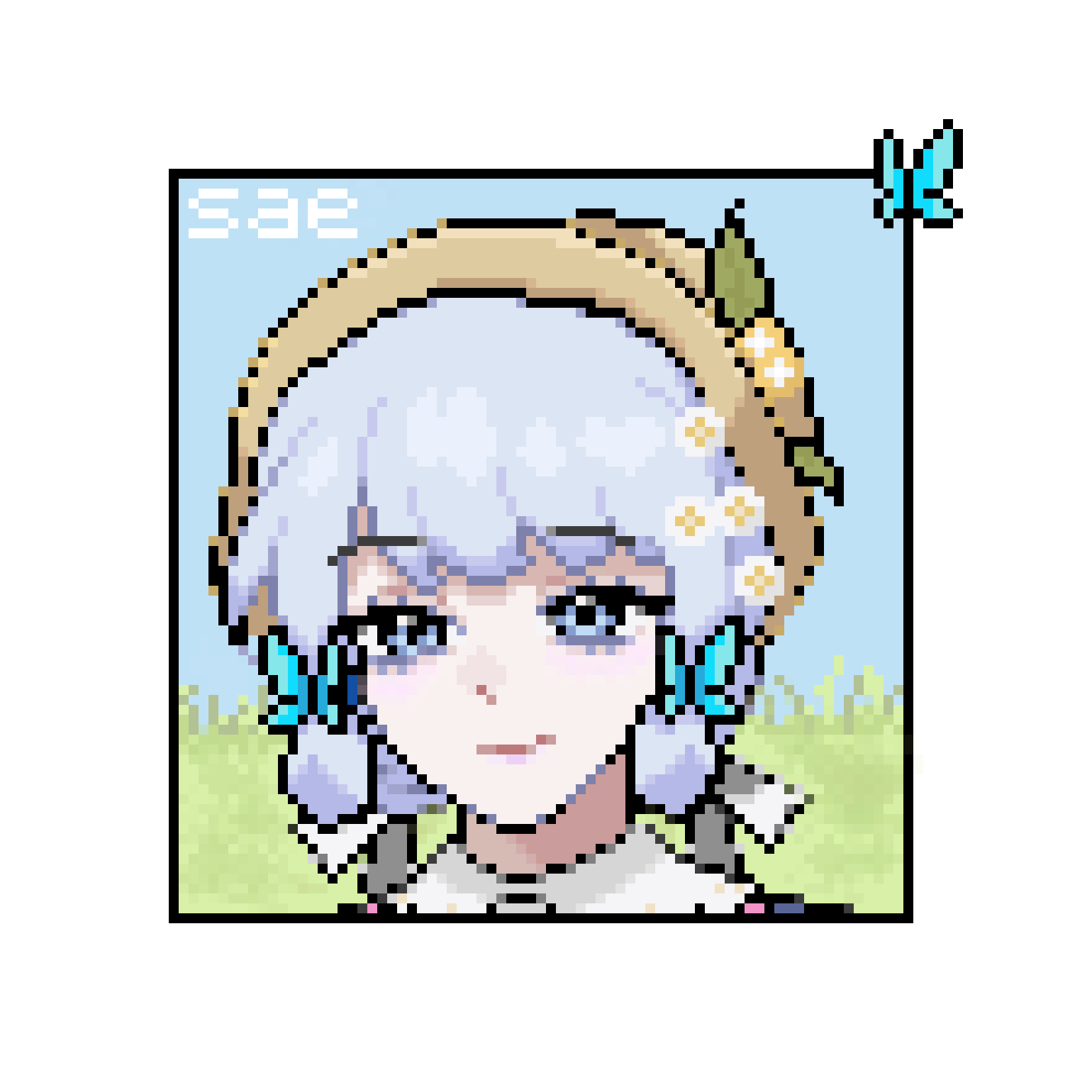 Pixel Ayaka skin Genshin Impact | HoYoLAB