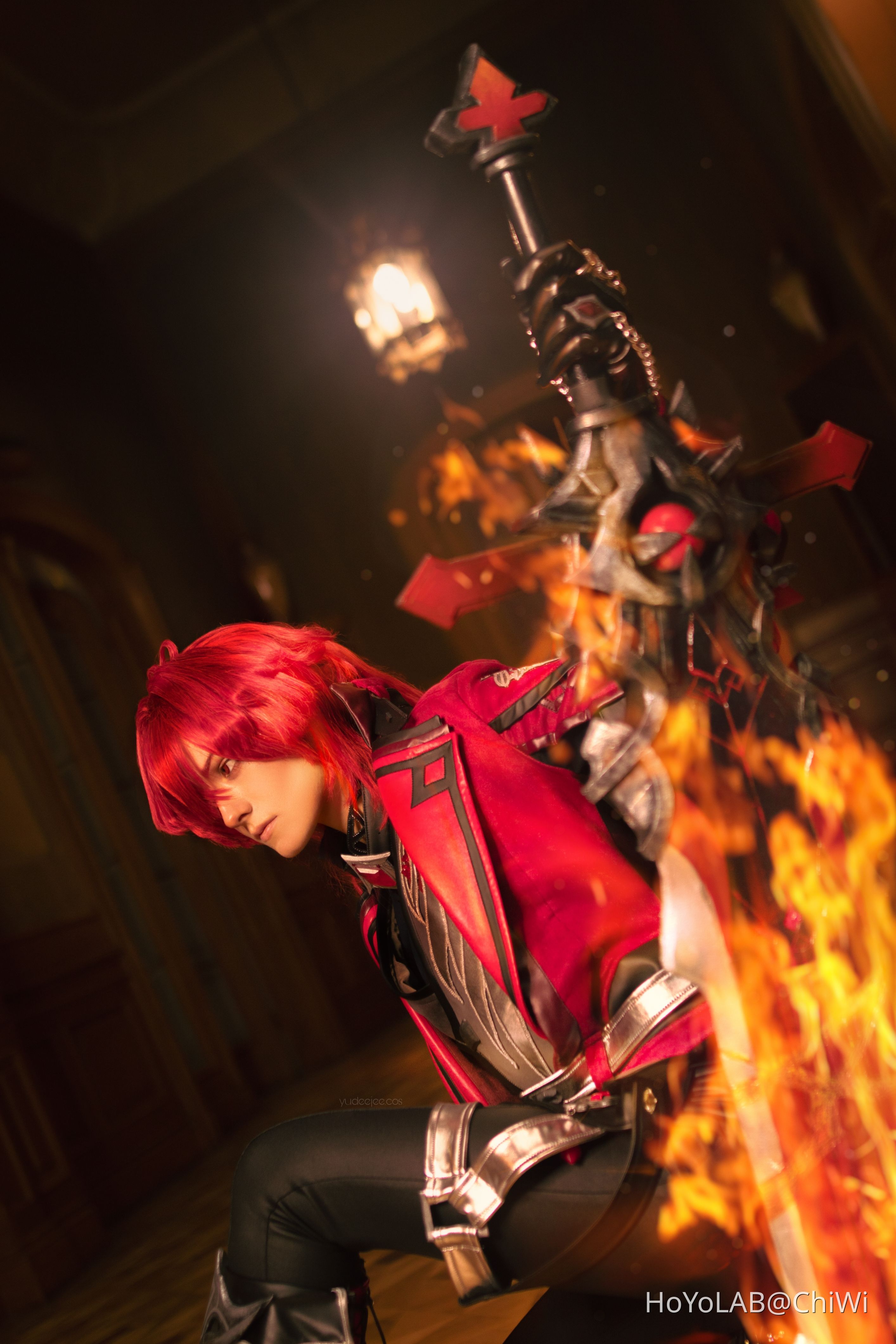 Diluc Red Dead of Night cosplay Genshin Impact | HoYoLAB