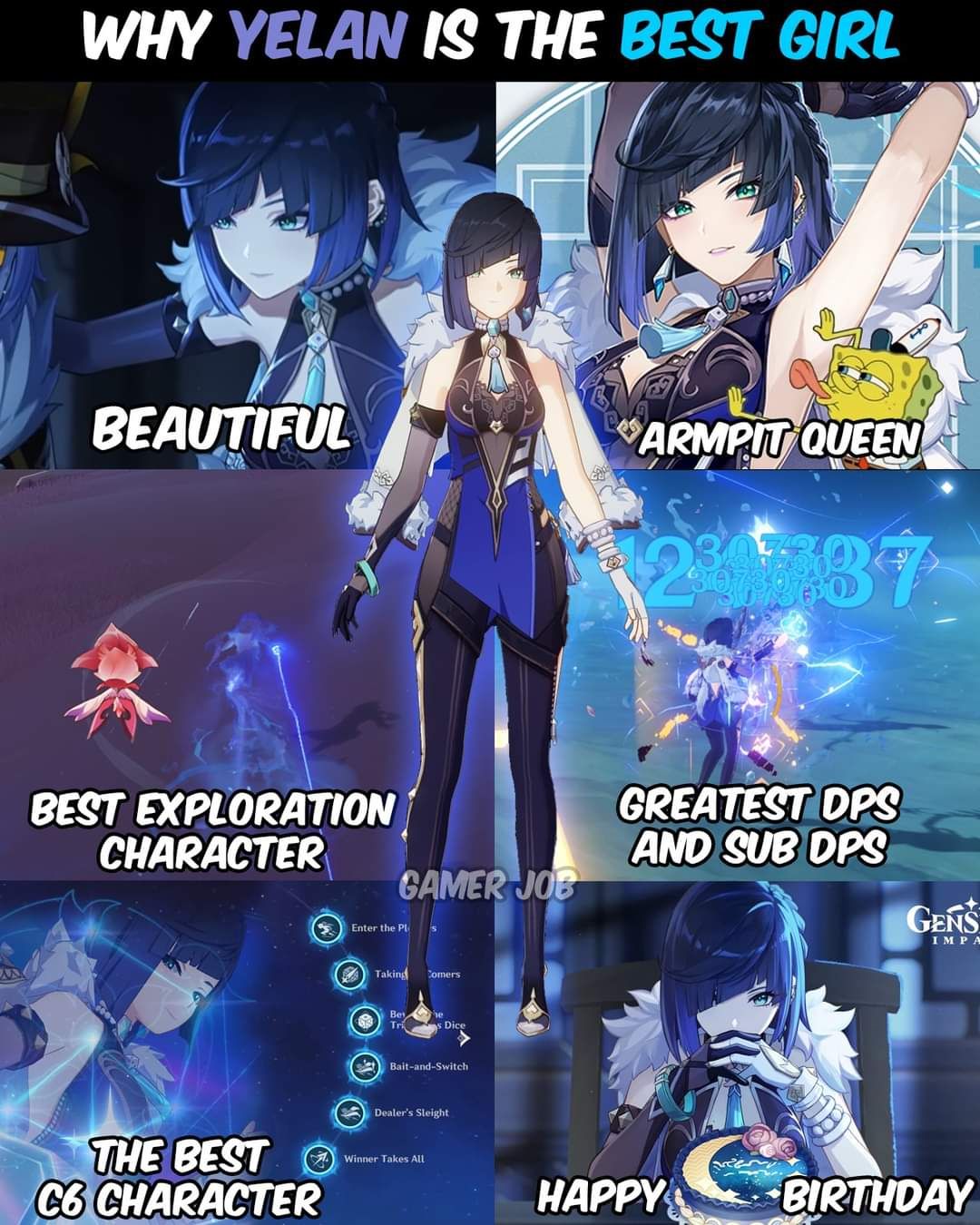 happy Birthday Yelan Genshin Impact | HoYoLAB