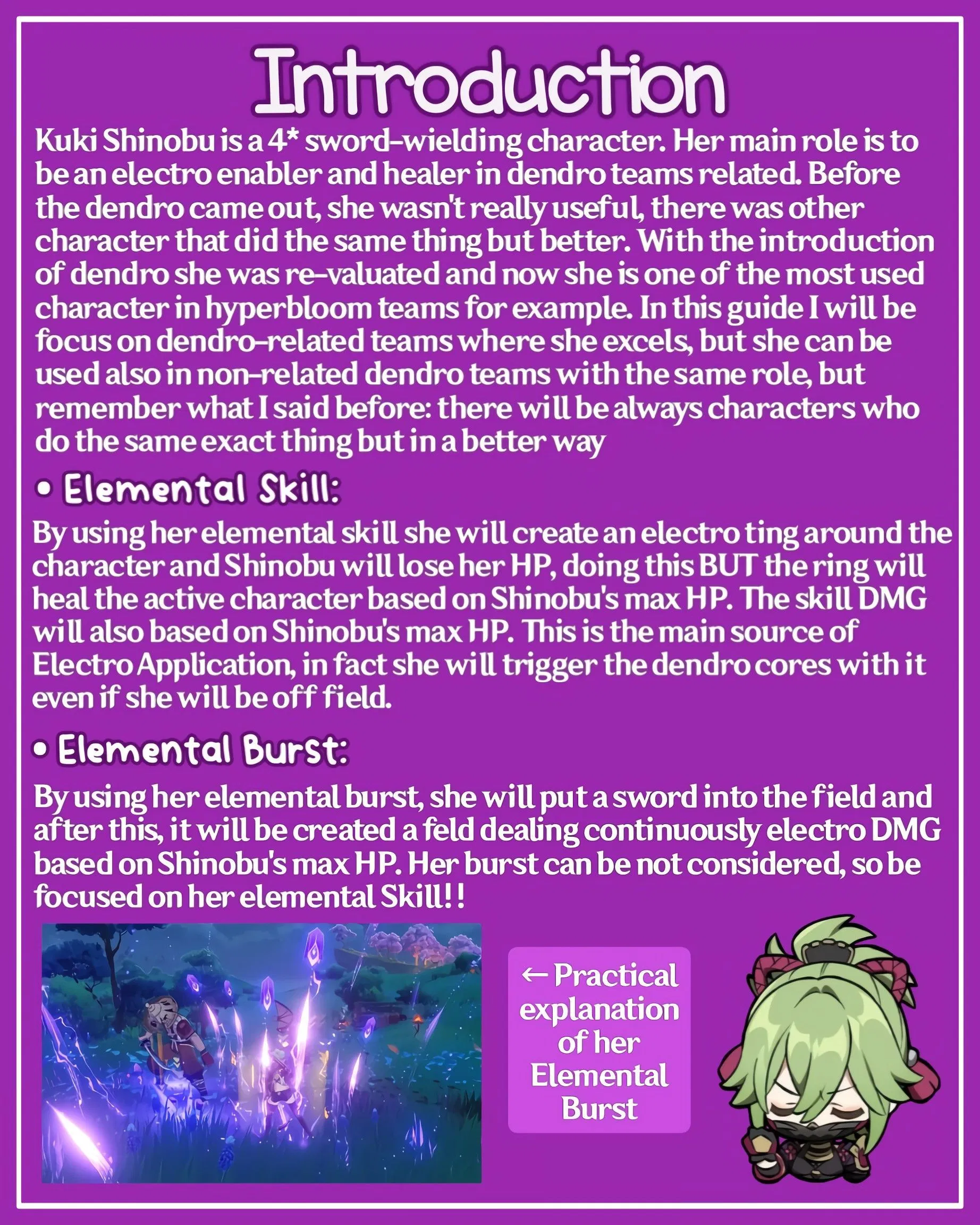 [ Version 3.6 ] Kuki Shinobu Build — Electro Healer & Enabler Genshin ...