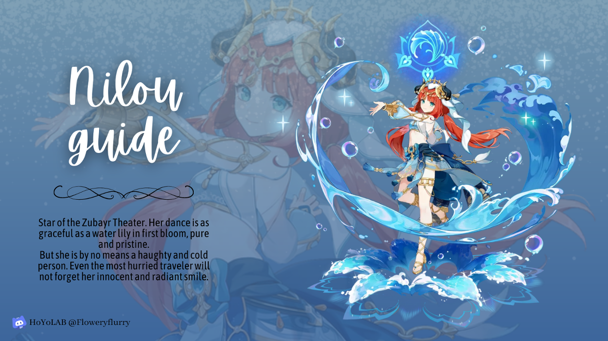 [Version 3.6] Nilou guide Genshin Impact | HoYoLAB