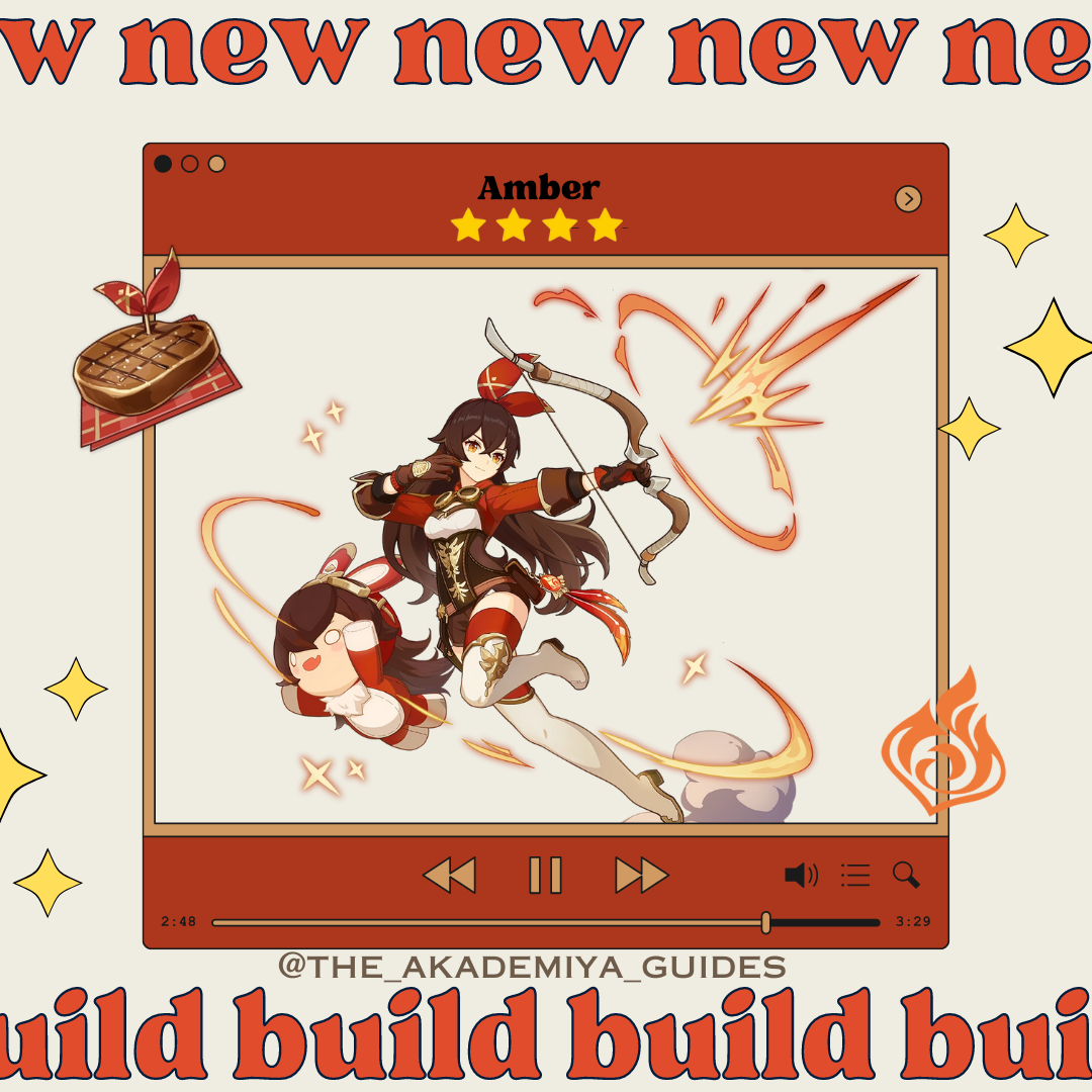 Physical DPS Amber build Genshin Impact | HoYoLAB