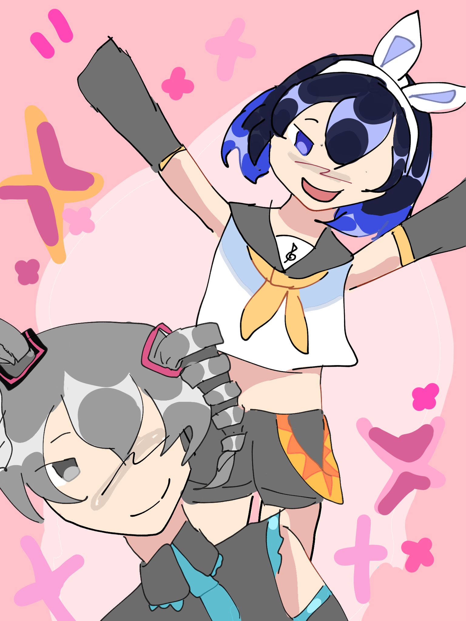 seele and bronya as rin and miku Honkai Impact 3rd | HoYoLAB