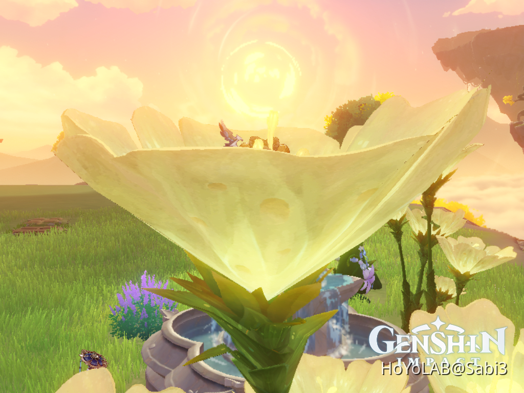 Who's that in the flower ? Genshin Impact | HoYoLAB