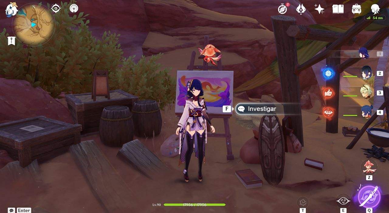 Guía de la misión - Artista a la deriva Genshin Impact | HoYoLAB