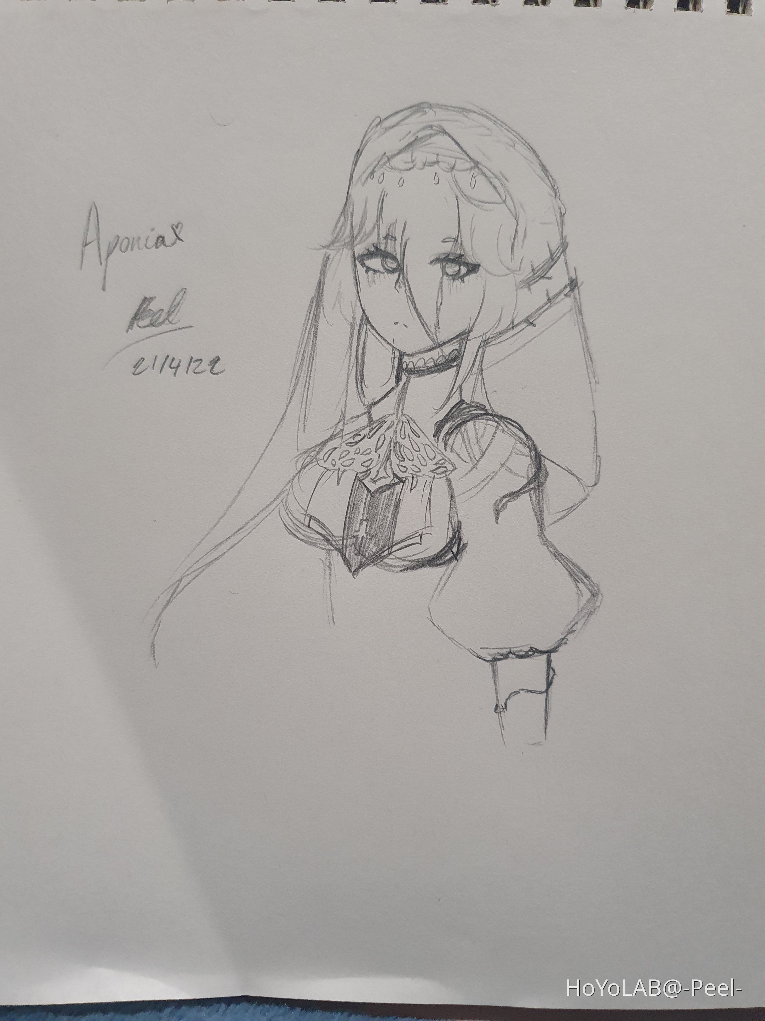 aponia doodle Honkai Impact 3rd | HoYoLAB