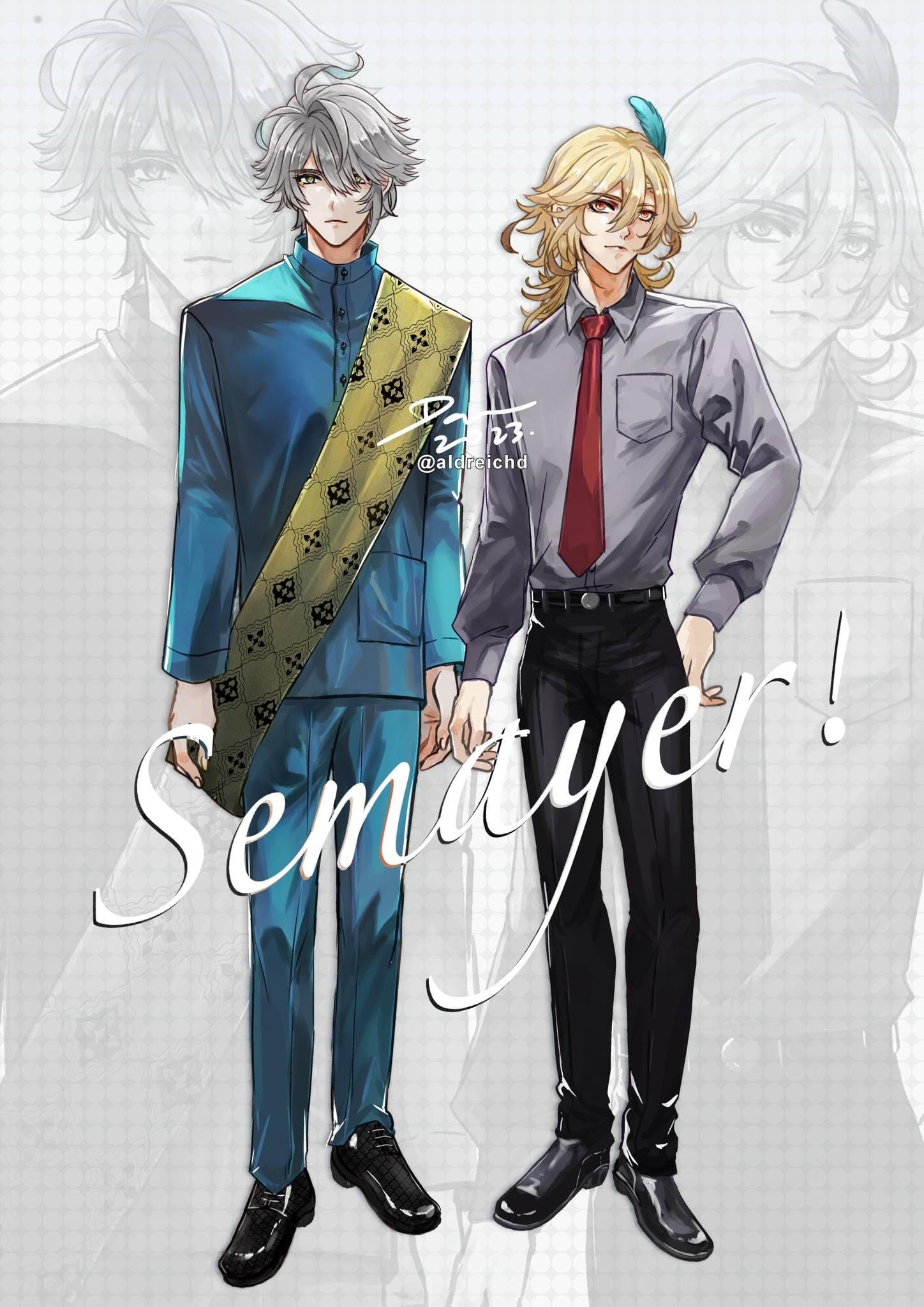 Modern Al Haitham & Kaveh Genshin Impact | HoYoLAB