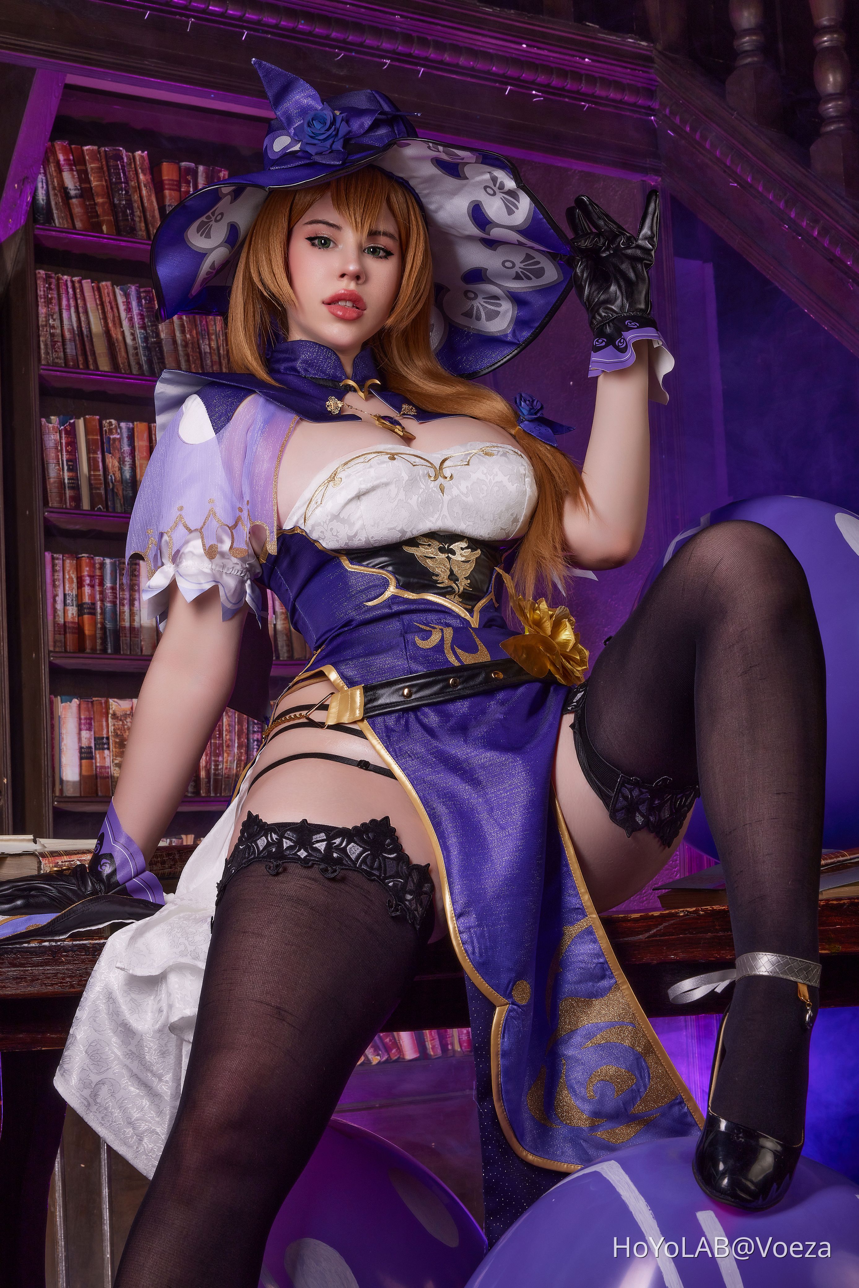 Lisa cosplay Genshin Impact | HoYoLAB