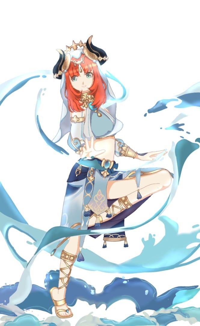 Нилу фан-арт Genshin Impact | HoYoLAB