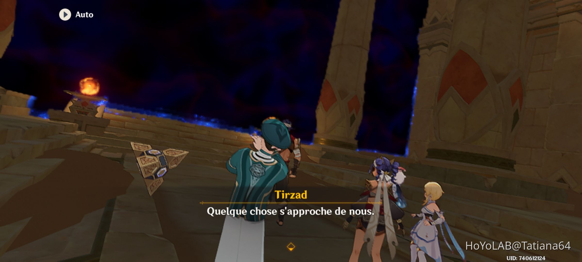 cb de fois je l'ai recommencer pour sortir du temple😭 Genshin Impact ...