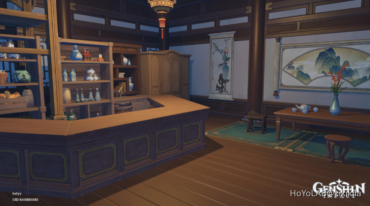 Teapot Interior #1 (Motel) Genshin Impact | HoYoLAB