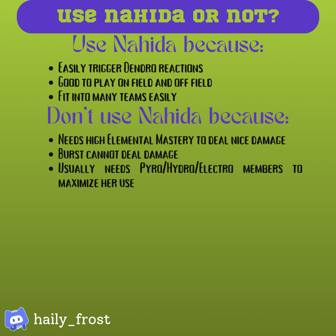V3.6 Nahida Guide Genshin Impact | HoYoLAB