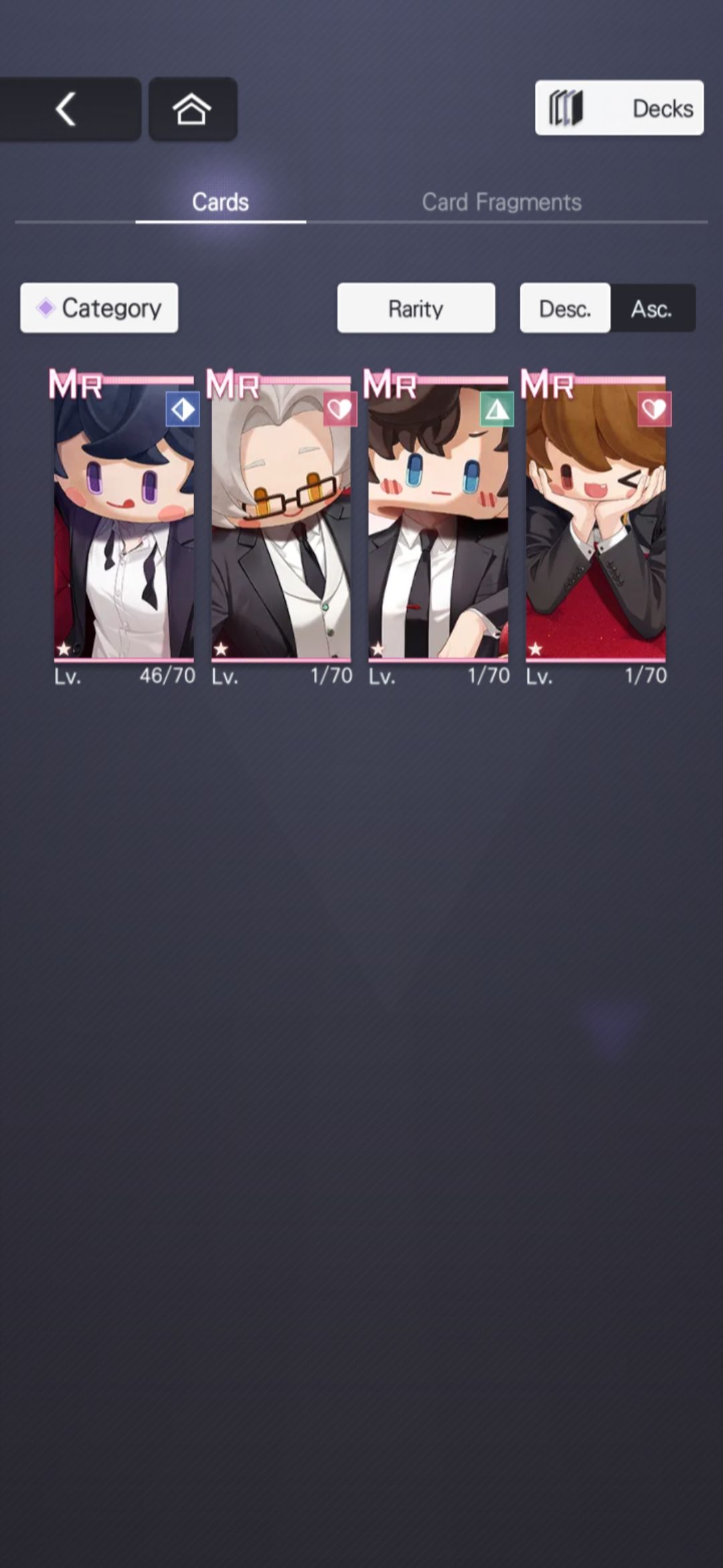 My first 4 MR Cards Tears of Themis | HoYoLAB