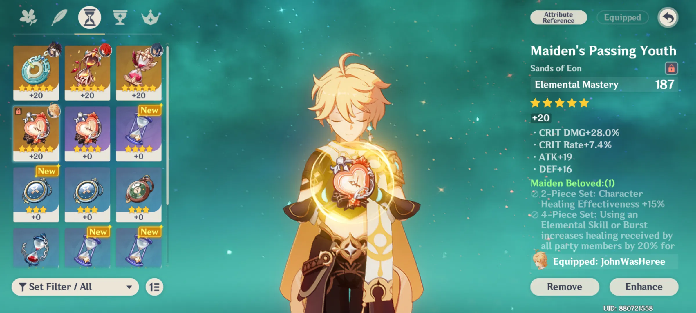 It's ALWAYS the maiden beloved set God DAYUM Genshin Impact | HoYoLAB