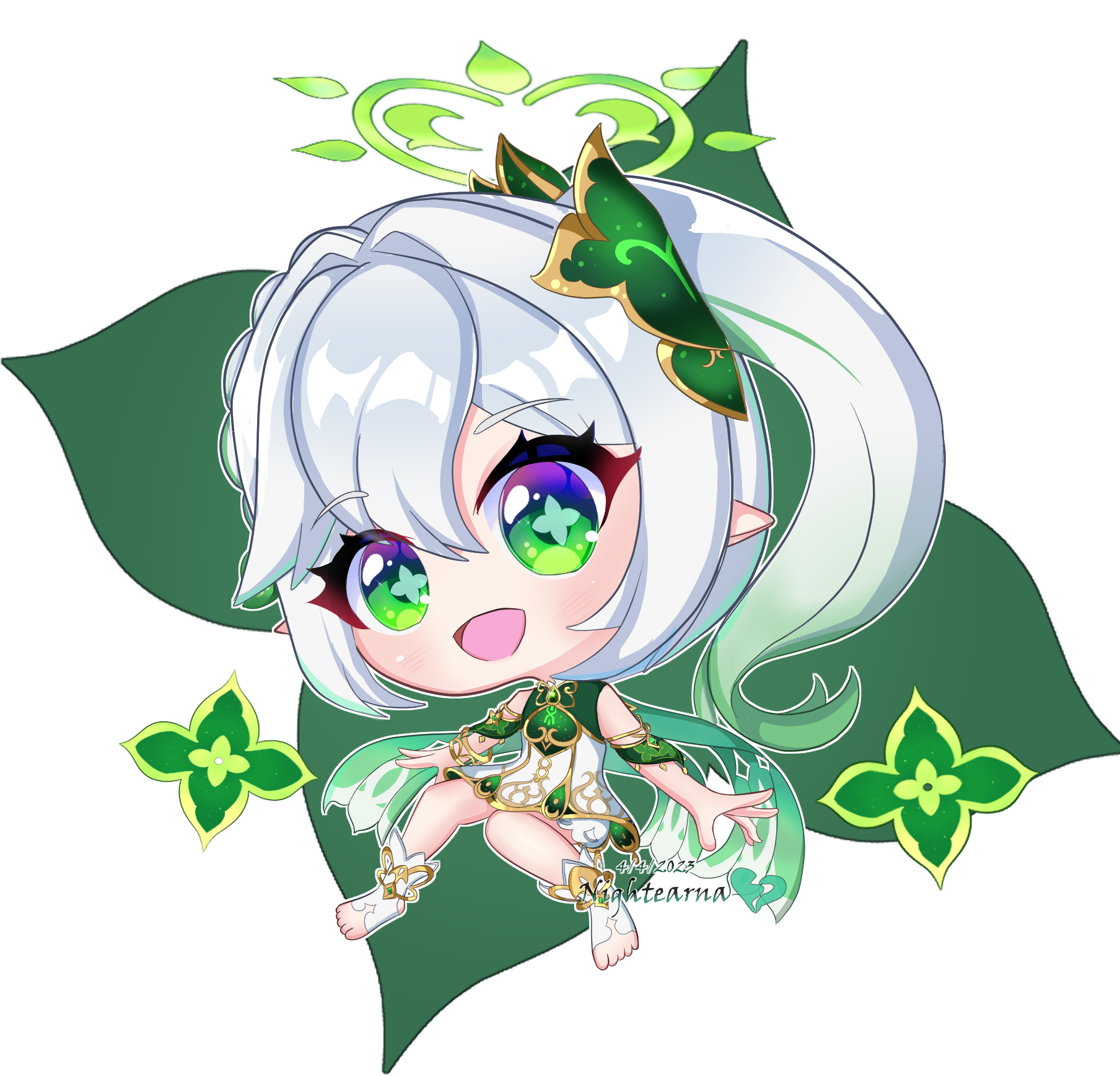 Nahida Chibi Genshin Impact | HoYoLAB