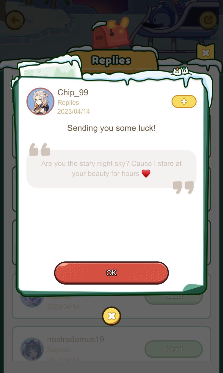 Zero Rizz this week 🥲 | HoYoLAB