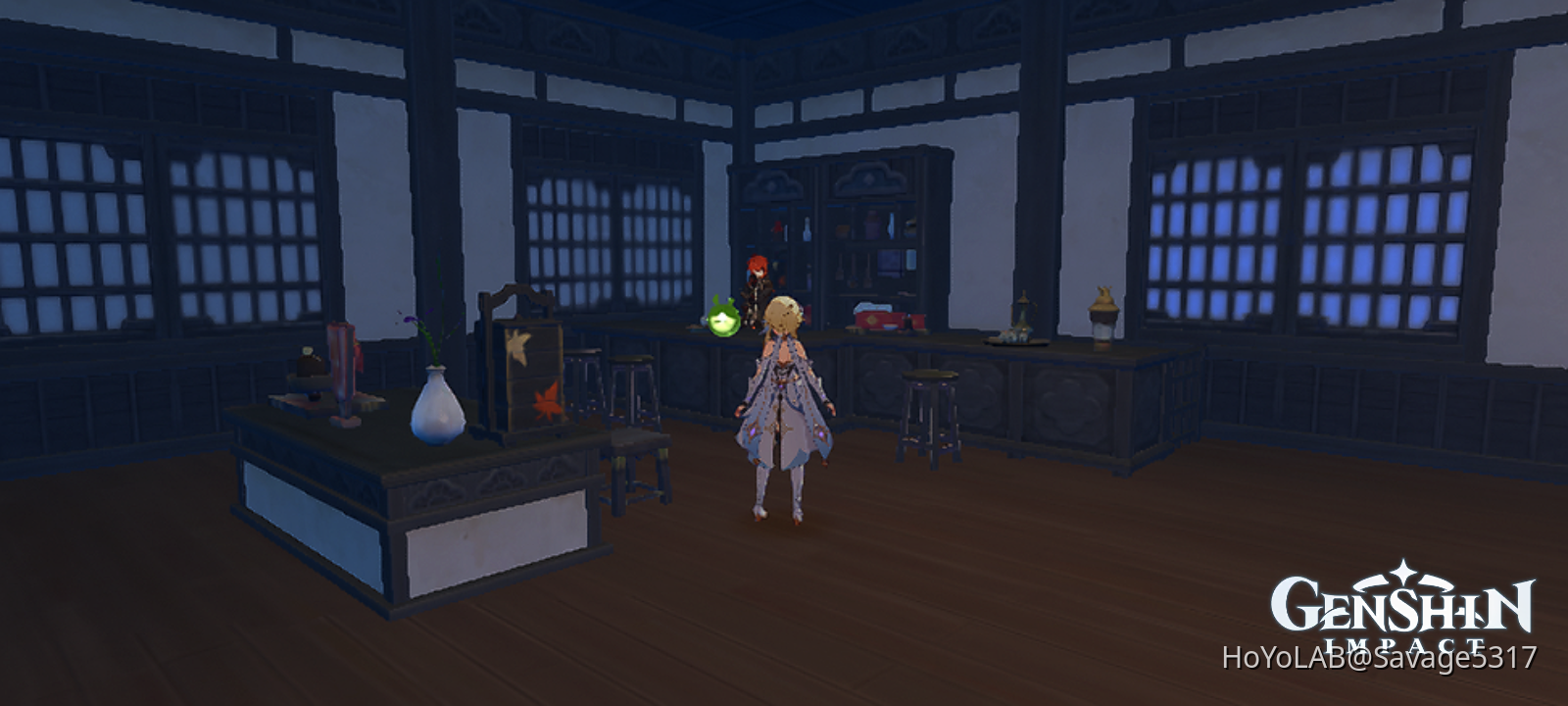 library and restaurant and kitchen ig Genshin Impact | HoYoLAB