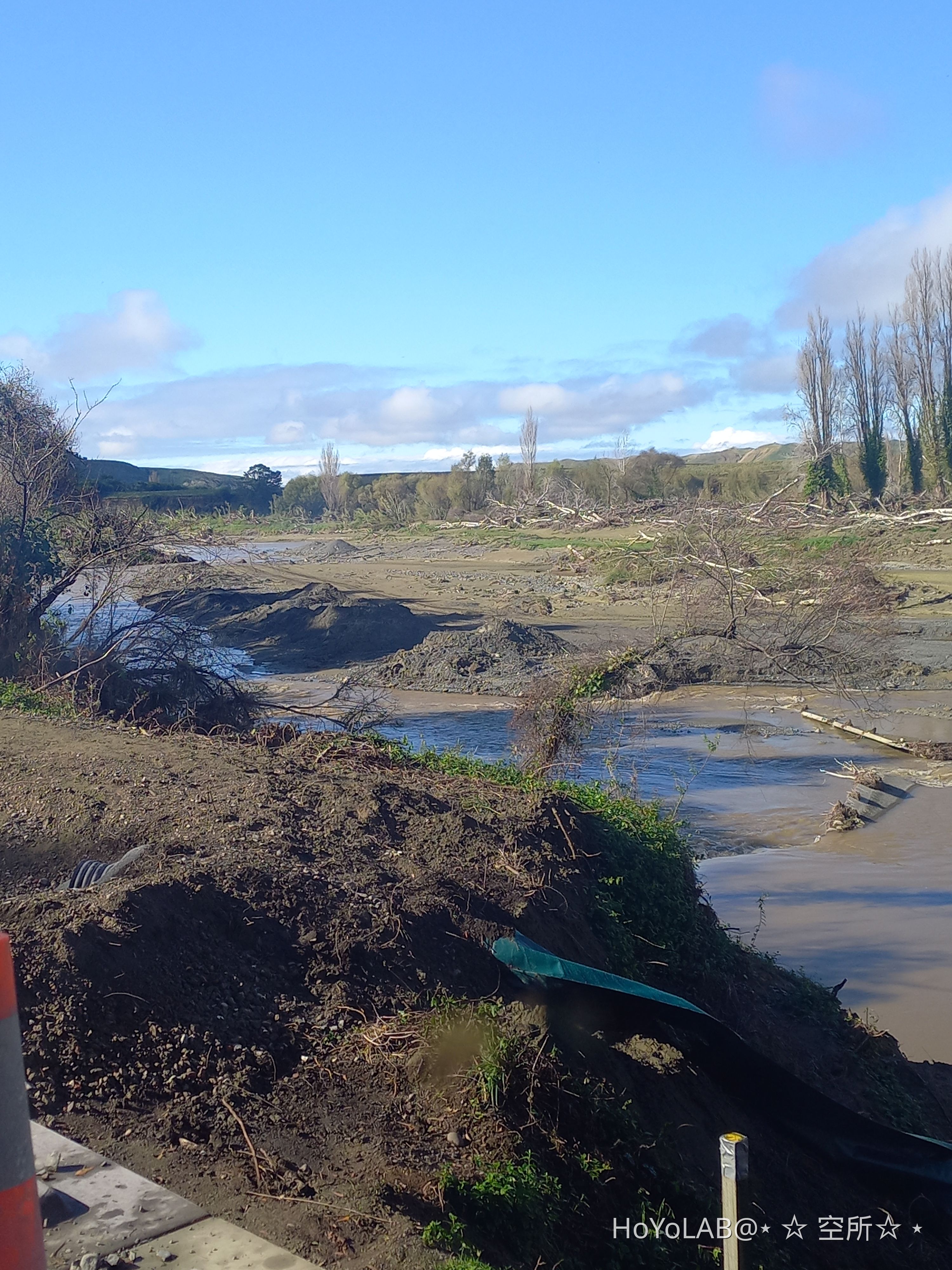 Went to visit relatives and saw the aftermath of Cyclone Gabrielle ...