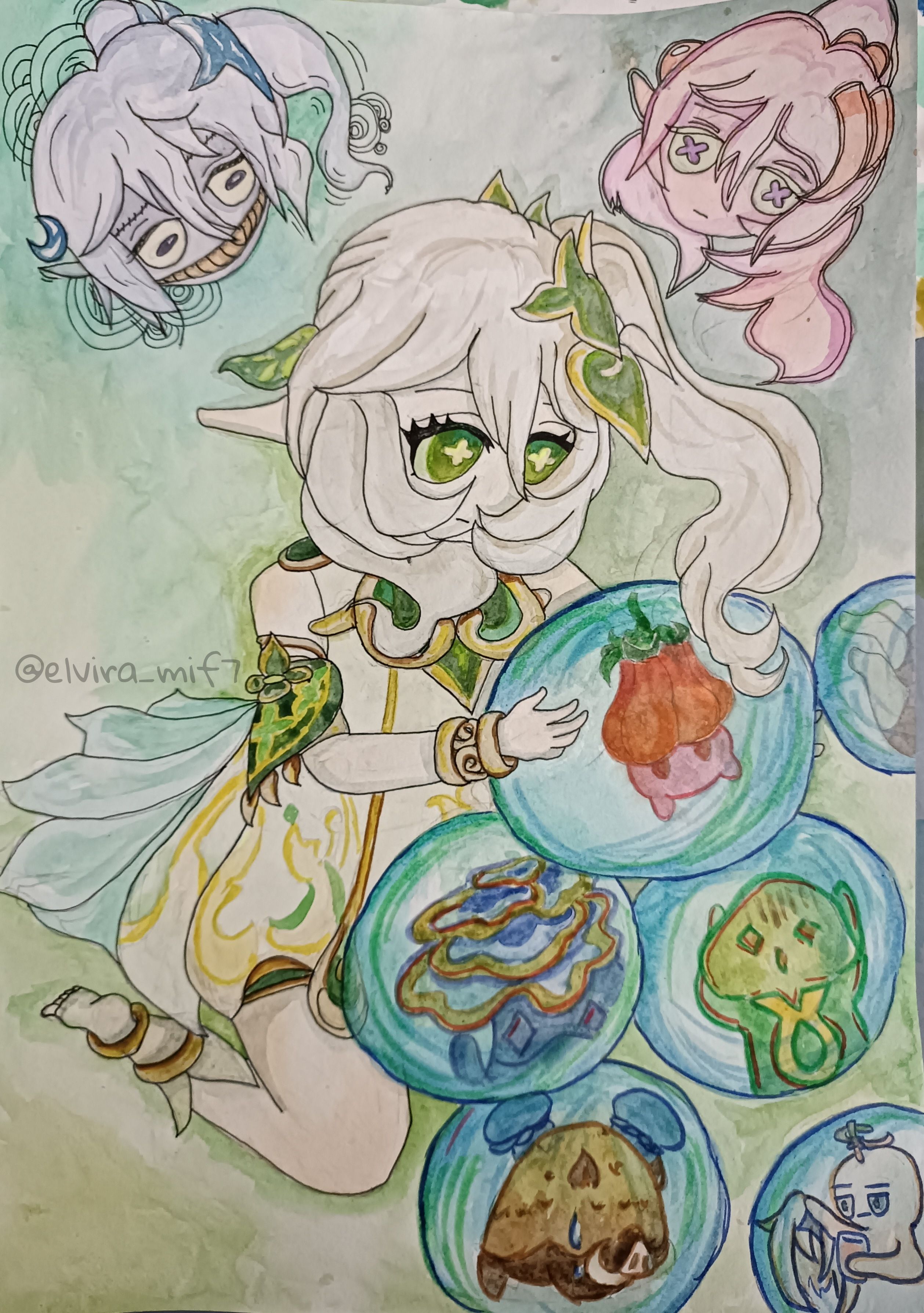 Nahida fan art contest Genshin Impact | HoYoLAB