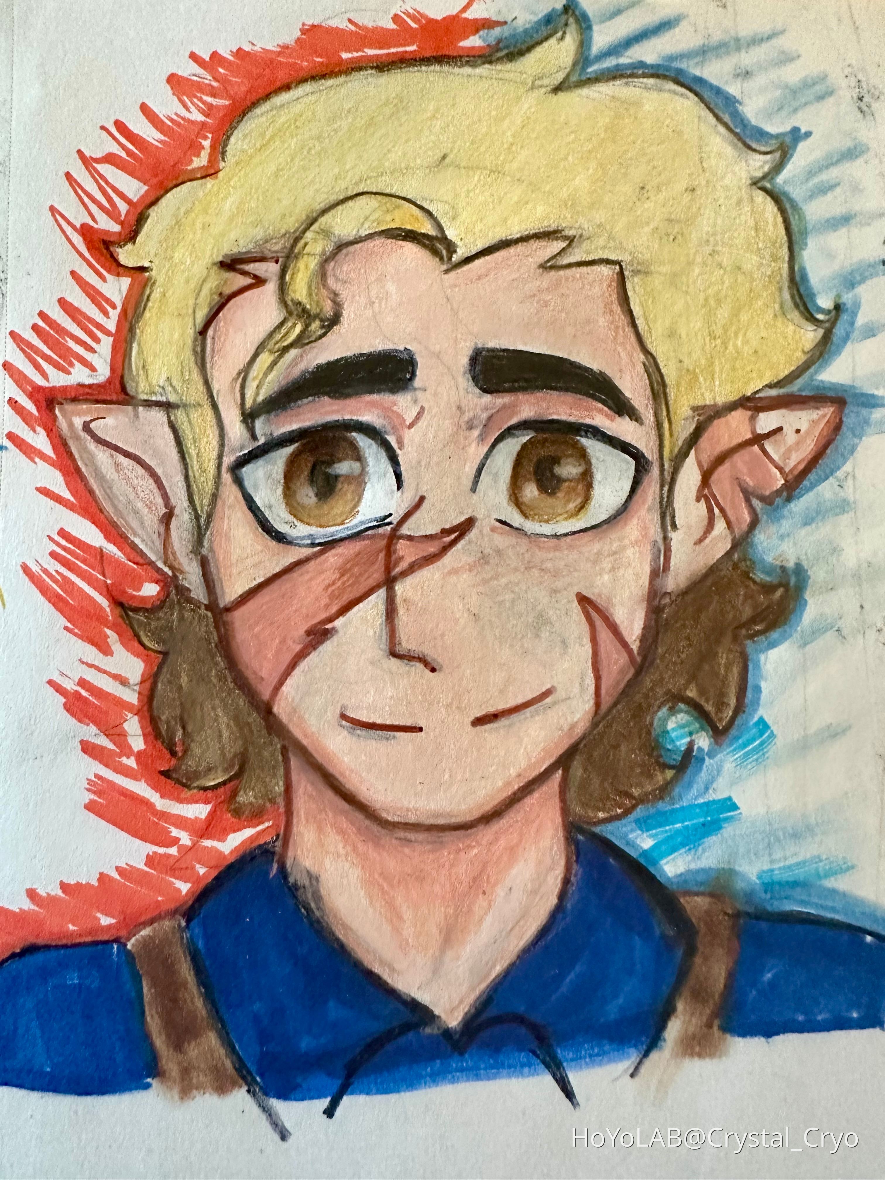 Art diary 108: Time skip Hunter Genshin Impact | HoYoLAB