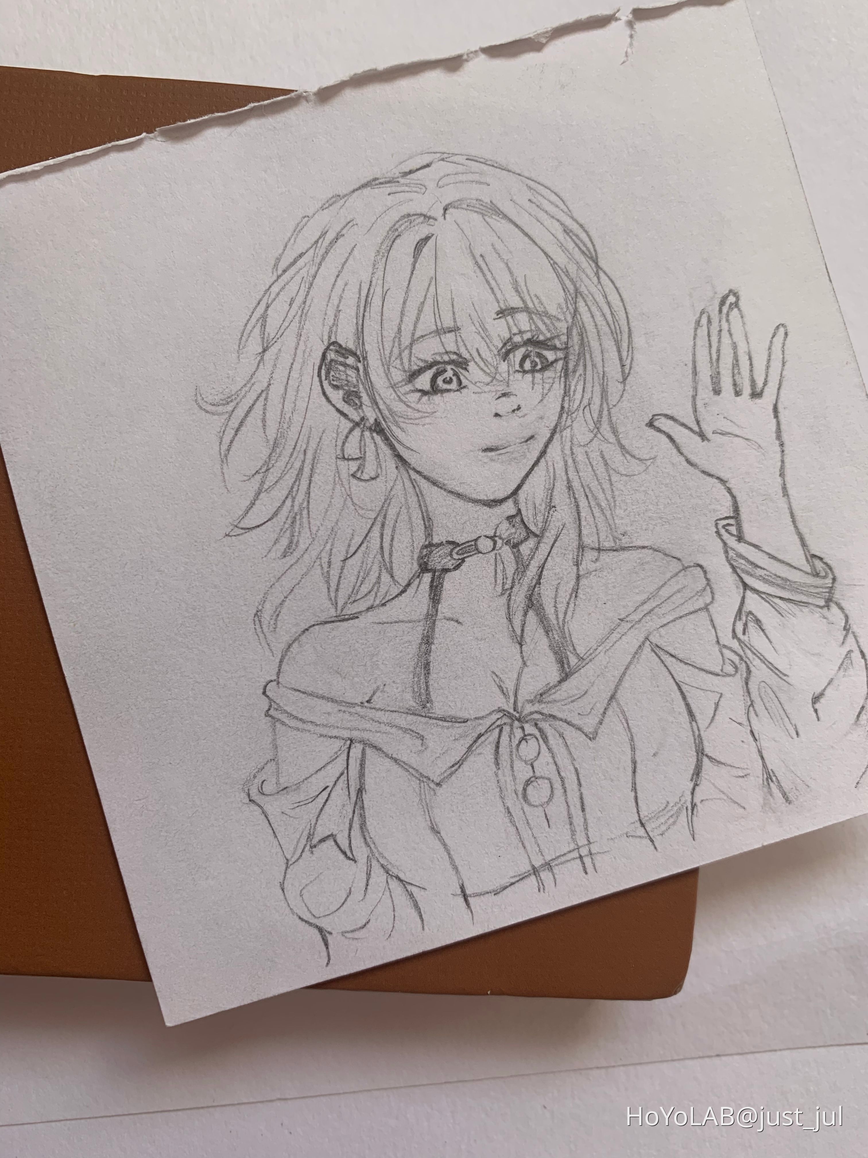 Made a quick sketch of March 7th Honkai: Star Rail | HoYoLAB