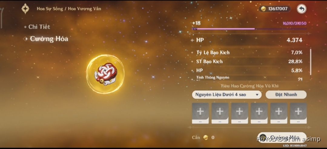 các cao nhân buff luck phát cuối với ạ Genshin Impact | HoYoLAB