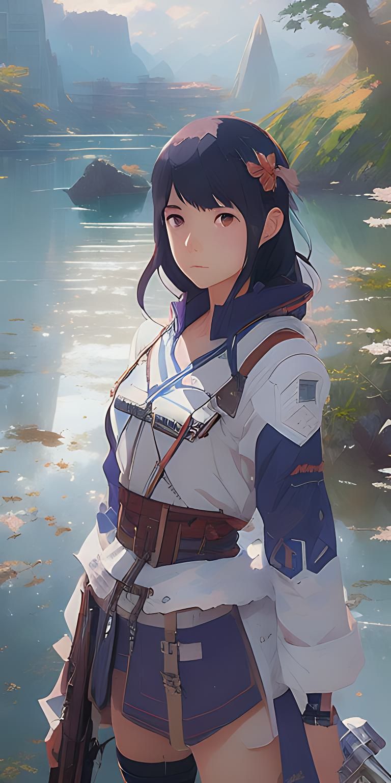 Raiden AI generated image Genshin Impact | HoYoLAB