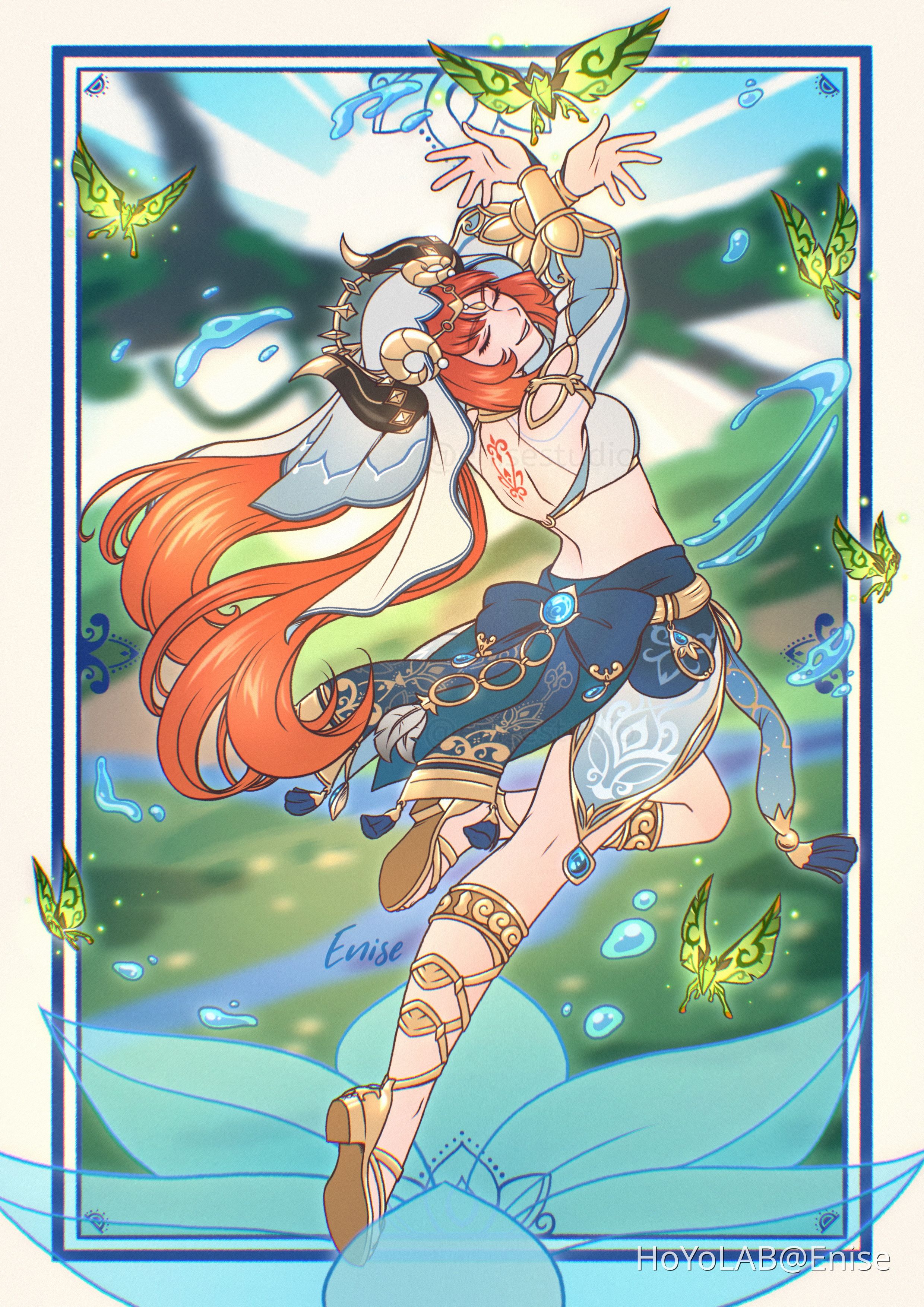 Nilou Fanart Contest Genshin Impact | HoYoLAB